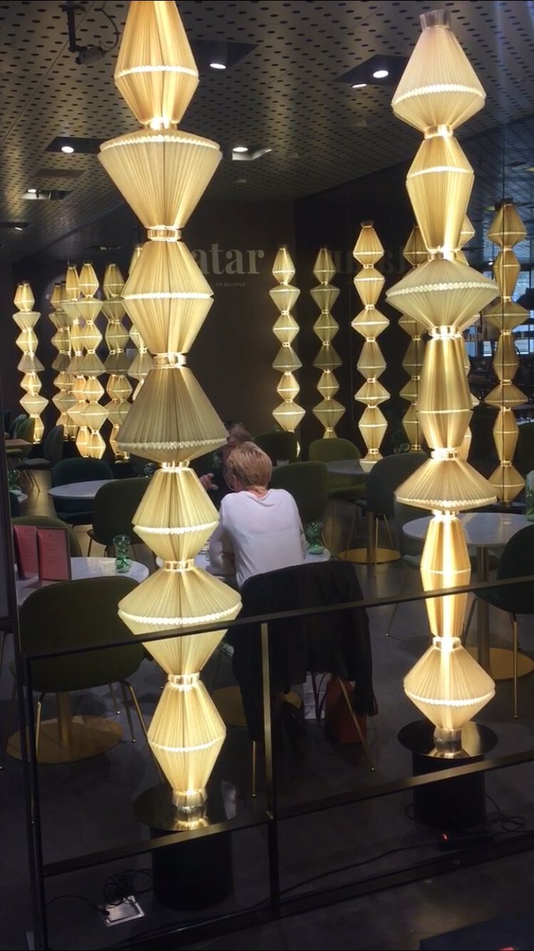 OÏPHORIQUE LED fabric floor lamp By PARACHILNA