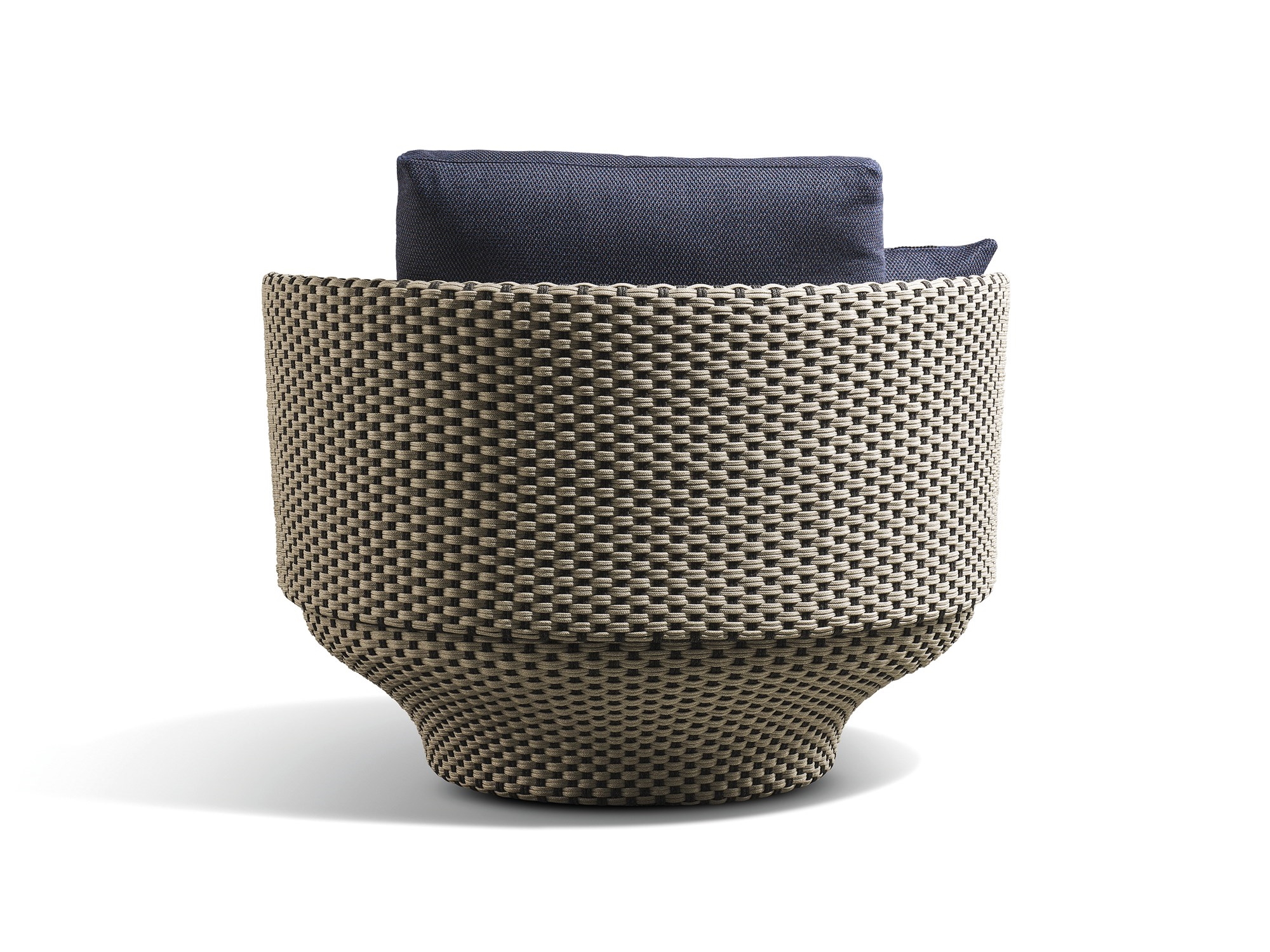 PARADISE BIRD OUTDOOR Fabric garden armchair with armrests By Wittmann ...