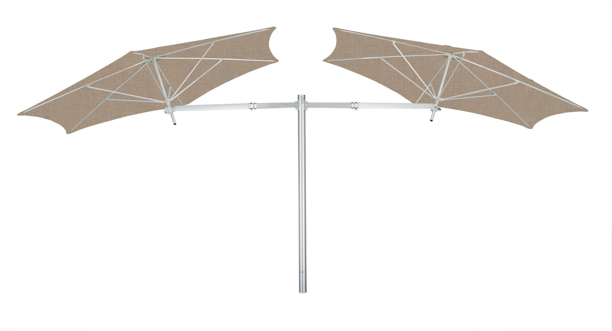 PARAFLEX DUO | Round Garden umbrella By Umbrosa