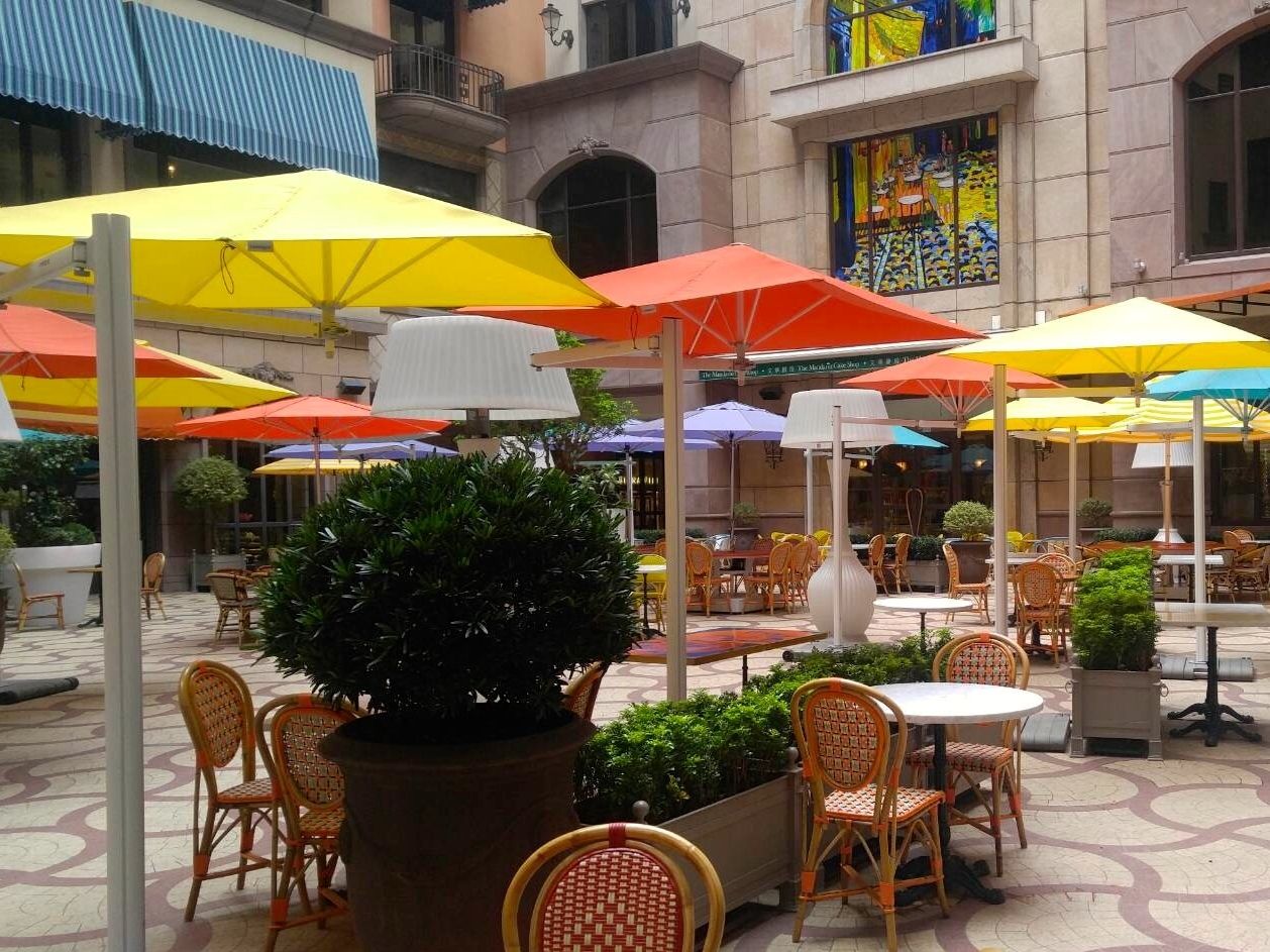 PARAFLEX MONO | Square Garden umbrella Garden umbrella By Umbrosa ...