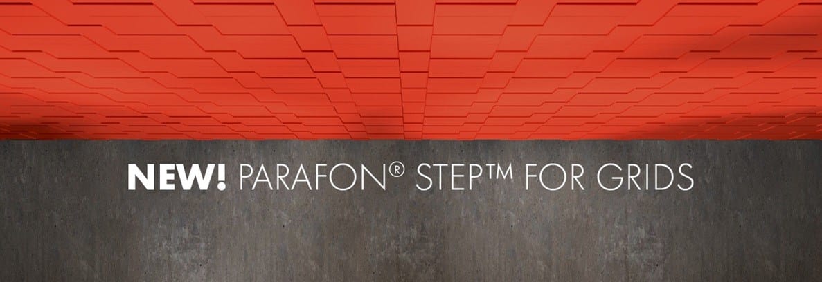 Acoustic rock wool ceiling panels PARAFON STEP By LINK industries