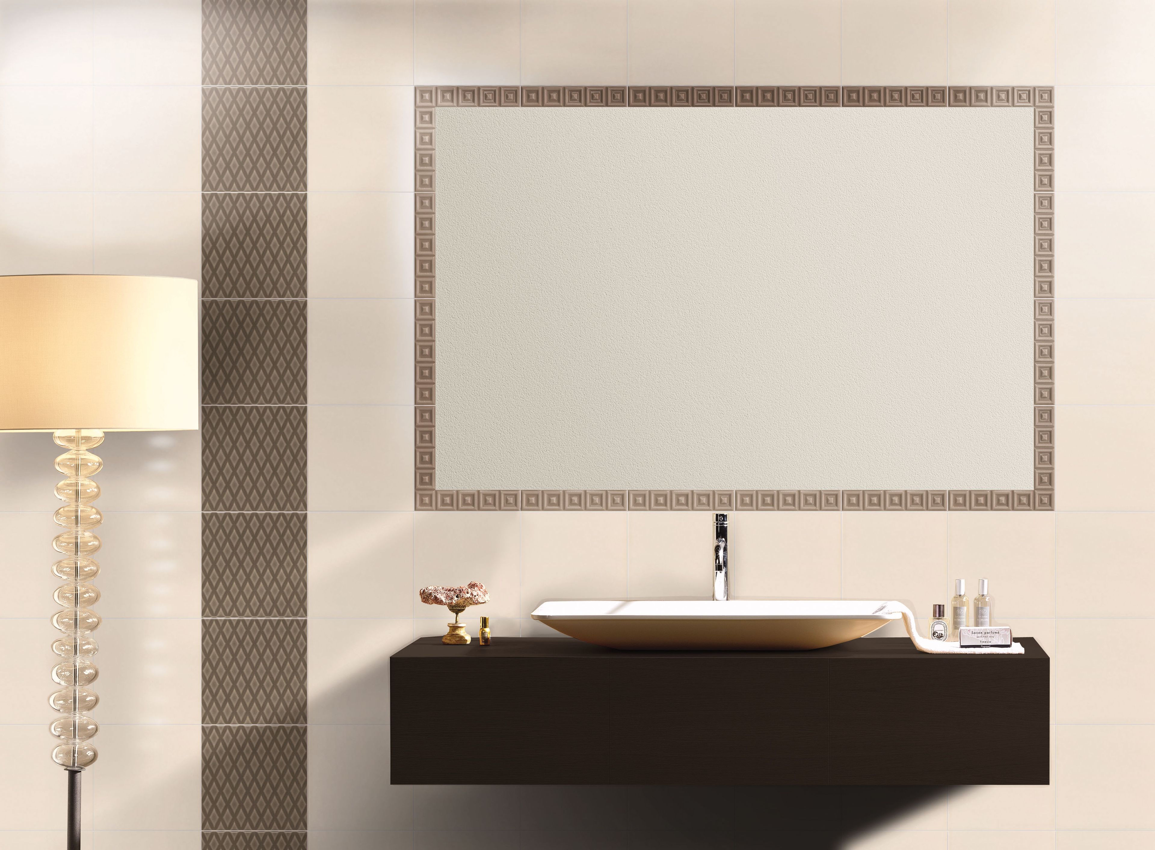 PARENTESI QUADRA | Piastrelle con superficie tridimensionale By Cerasarda