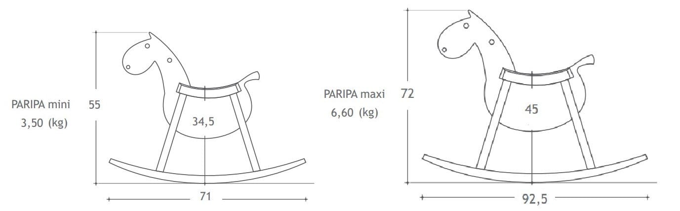 PARIPA | Rocking horse By sixay furniture design László Szikszai