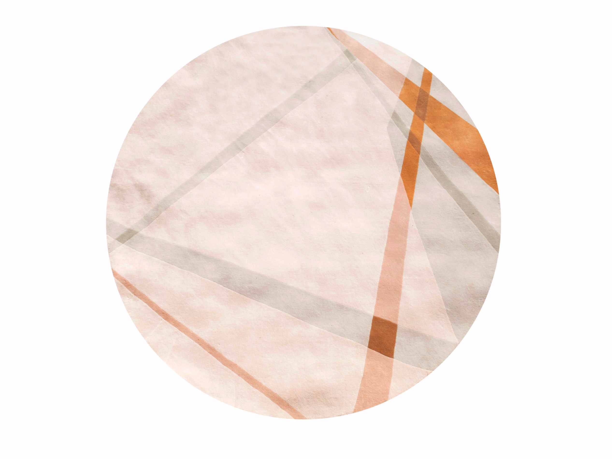 PARIS PANAME Round wool rug By Roche Bobois | design Bruno Moinard