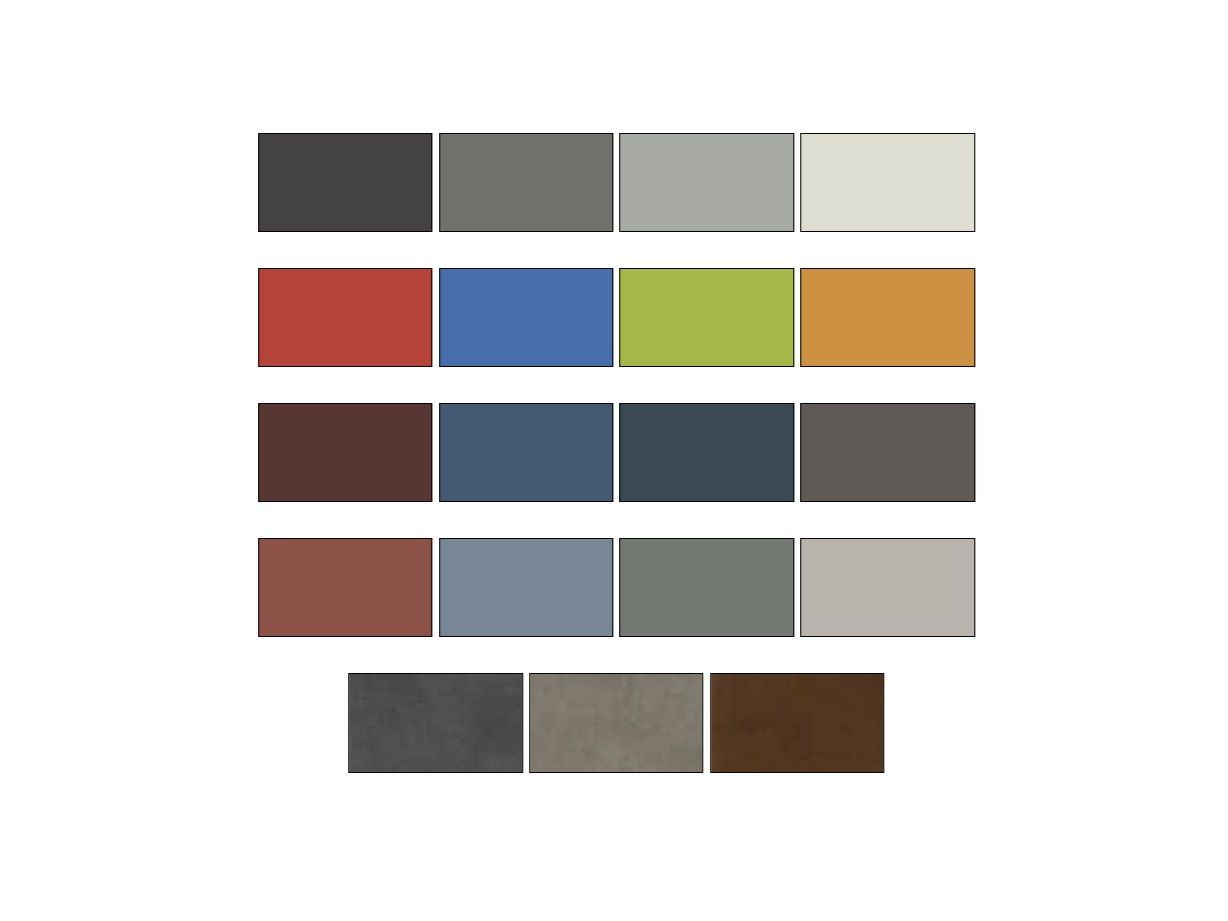 PASSEPARTOUT HPL Backless steel bench By miramondo