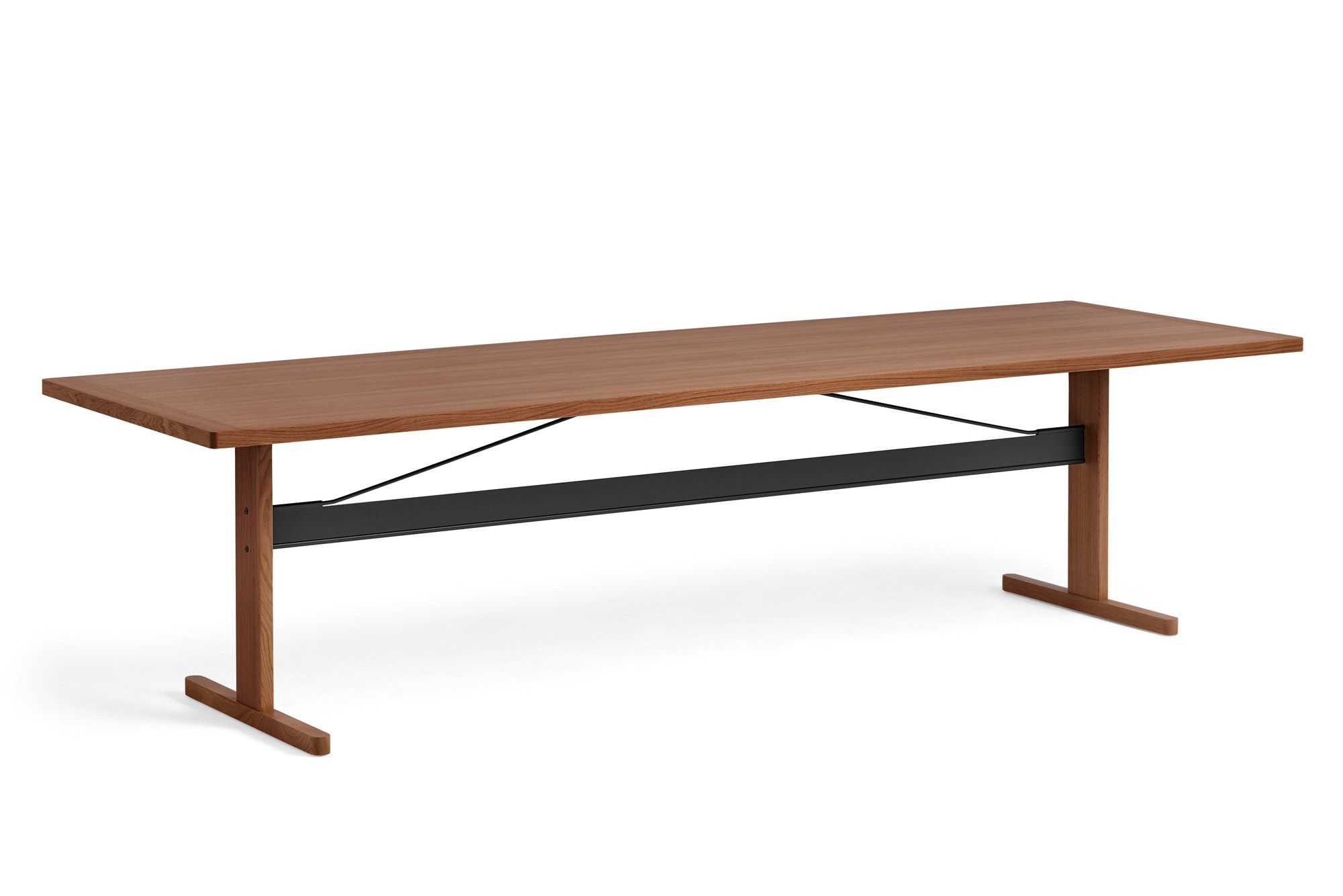 PASSERELLE | Wood veneer table By Hay design Ronan & Erwan Bouroullec