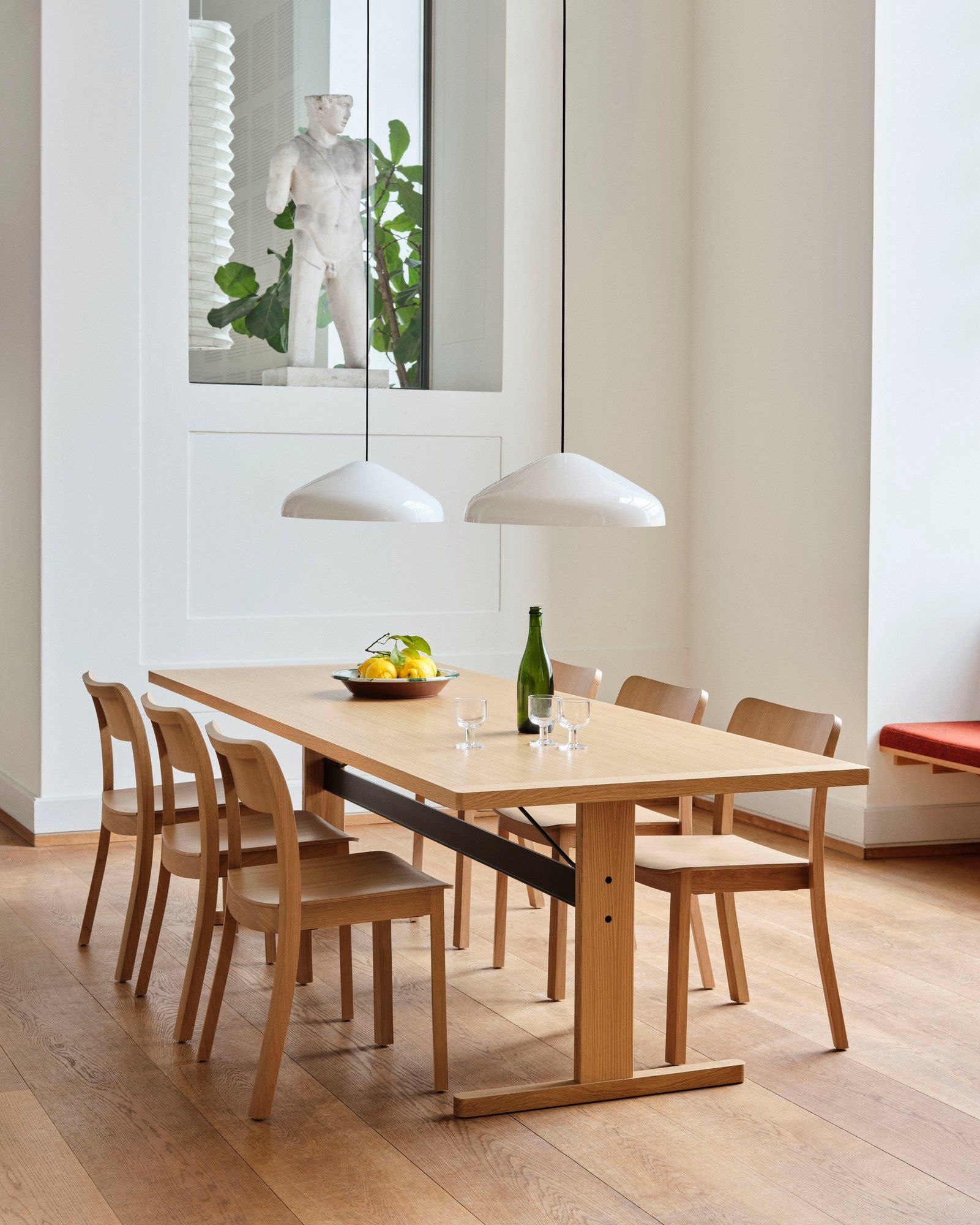 PASSERELLE | Wood veneer table By Hay design Ronan & Erwan Bouroullec