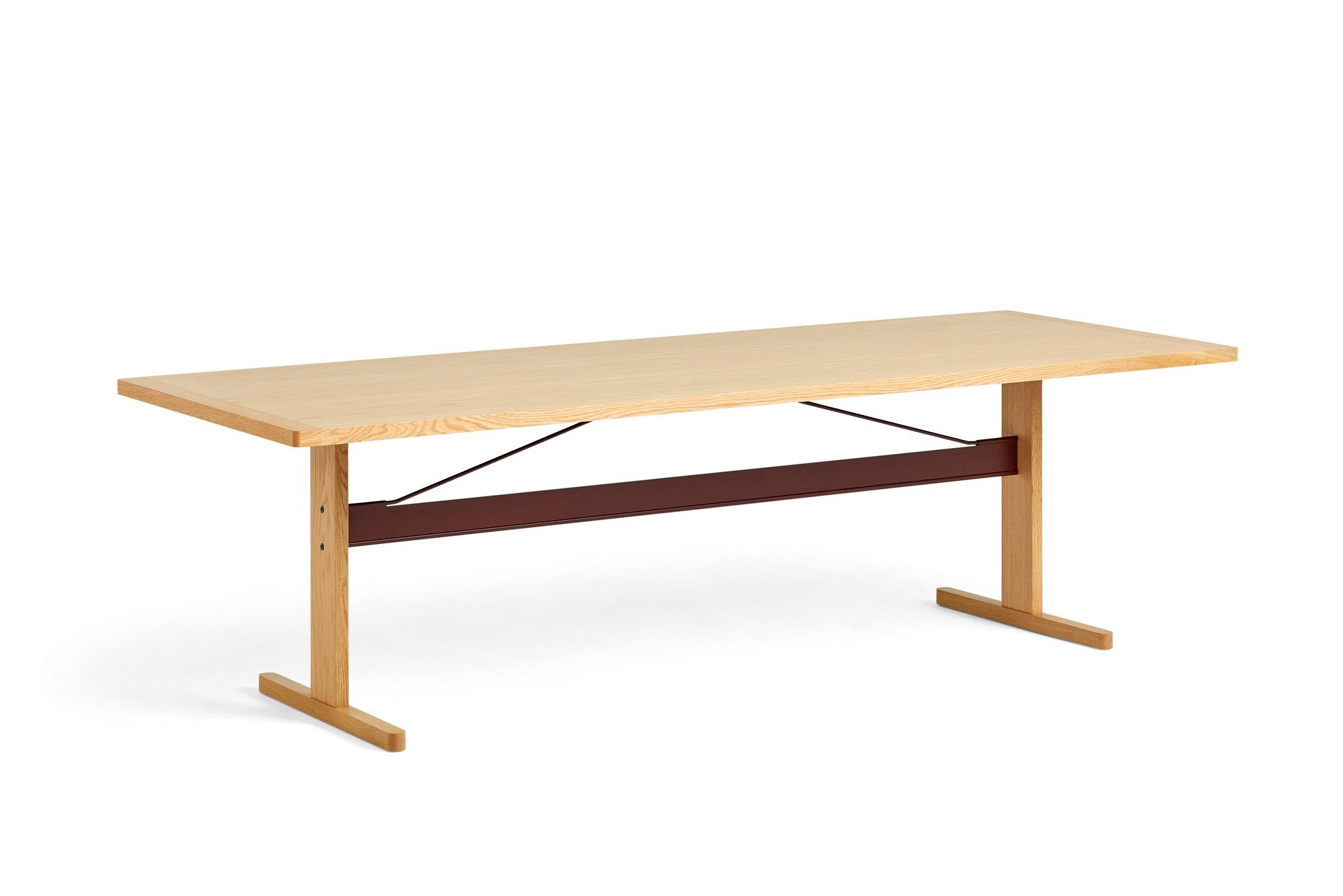 PASSERELLE | Wood veneer table By Hay design Ronan & Erwan Bouroullec
