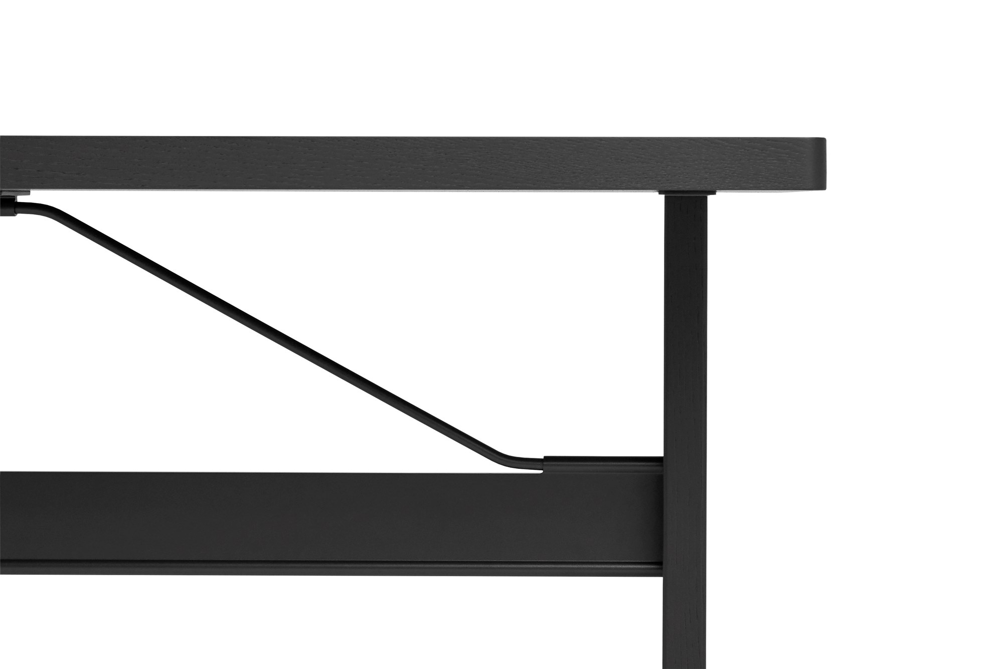 PASSERELLE Rectangular wood veneer writing desk By Hay | design Ronan ...