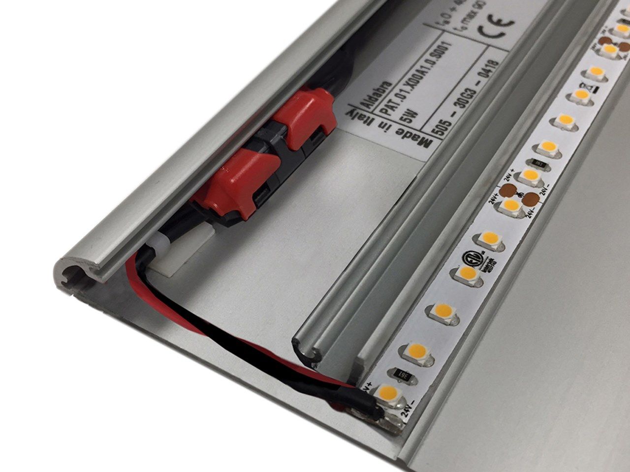 PATH LED aluminium Skirting board By Aldabra