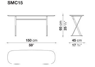 PATHOS | Console table By Maxalto design Antonio Citterio