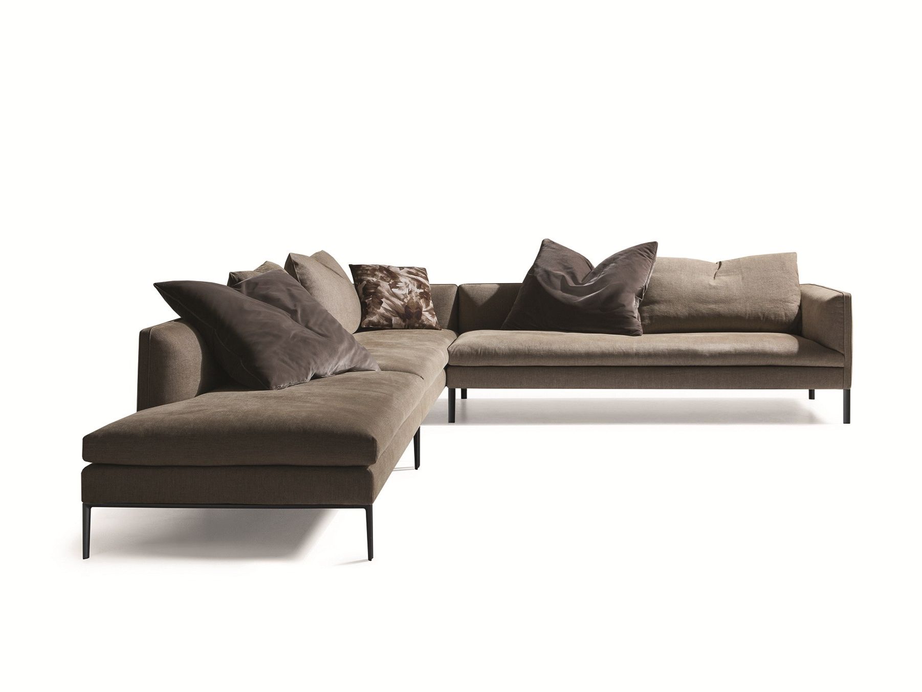 PAUL Sectional fabric sofa By Molteni & C. | design Vincent Van Duysen