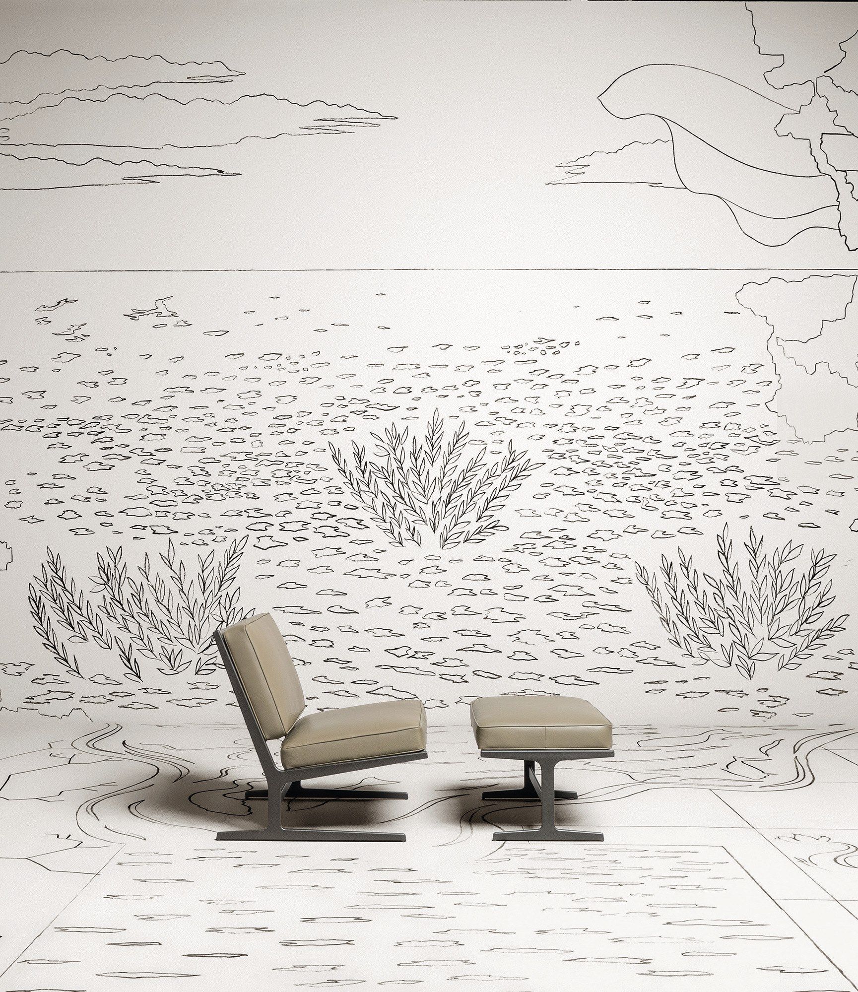 PAULA Armchair By Molteni & C. | design Vincent Van Duysen