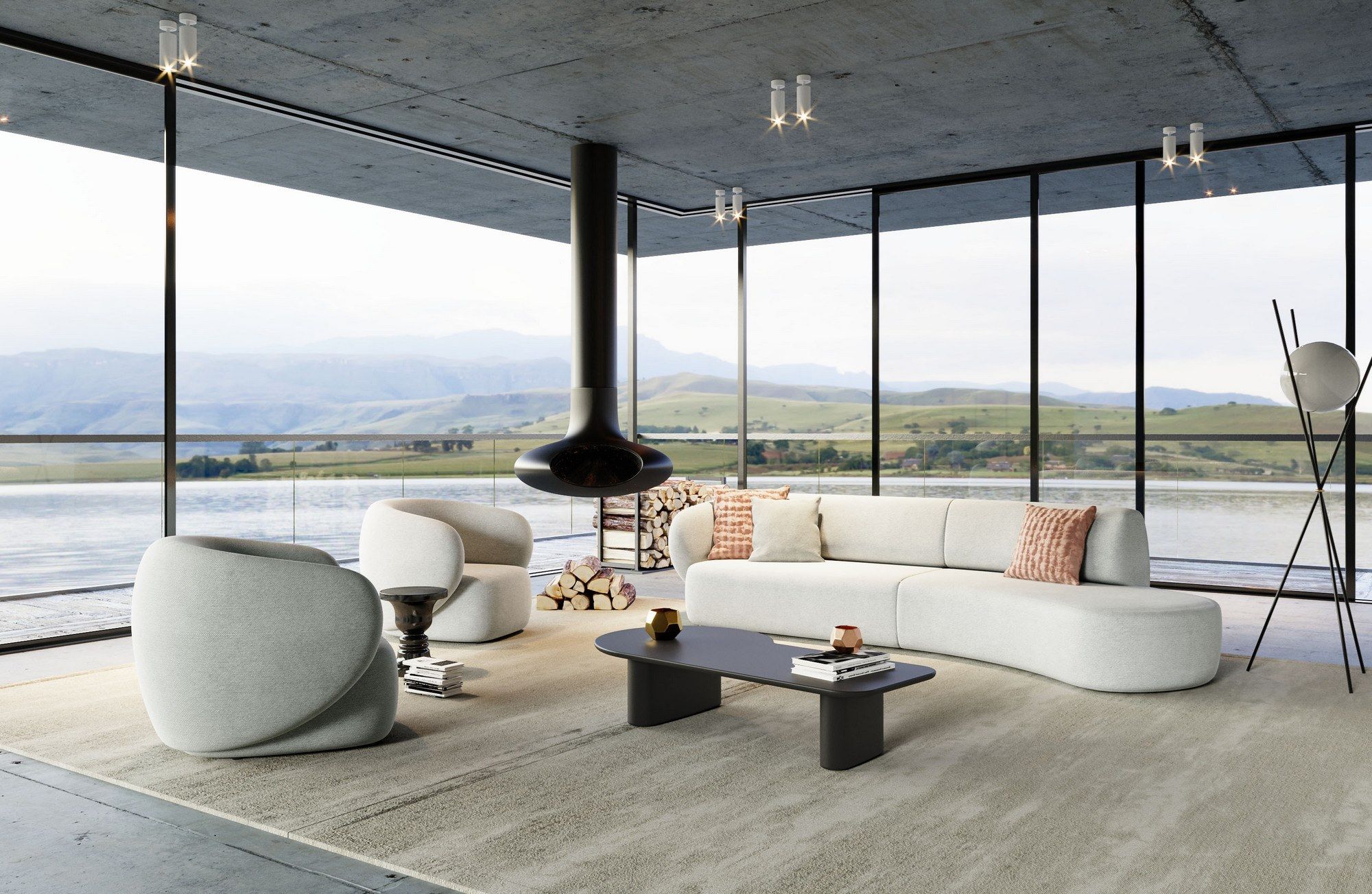 PEBBLE | Coffee table Low MDF coffee table By grado design | design ...