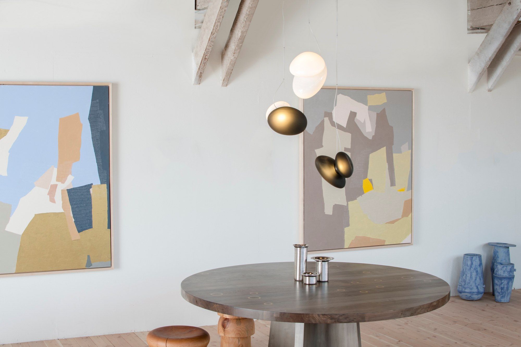 PEBBLE | Pendant lamp Pebble Collection By ANDlight design Lukas Peet