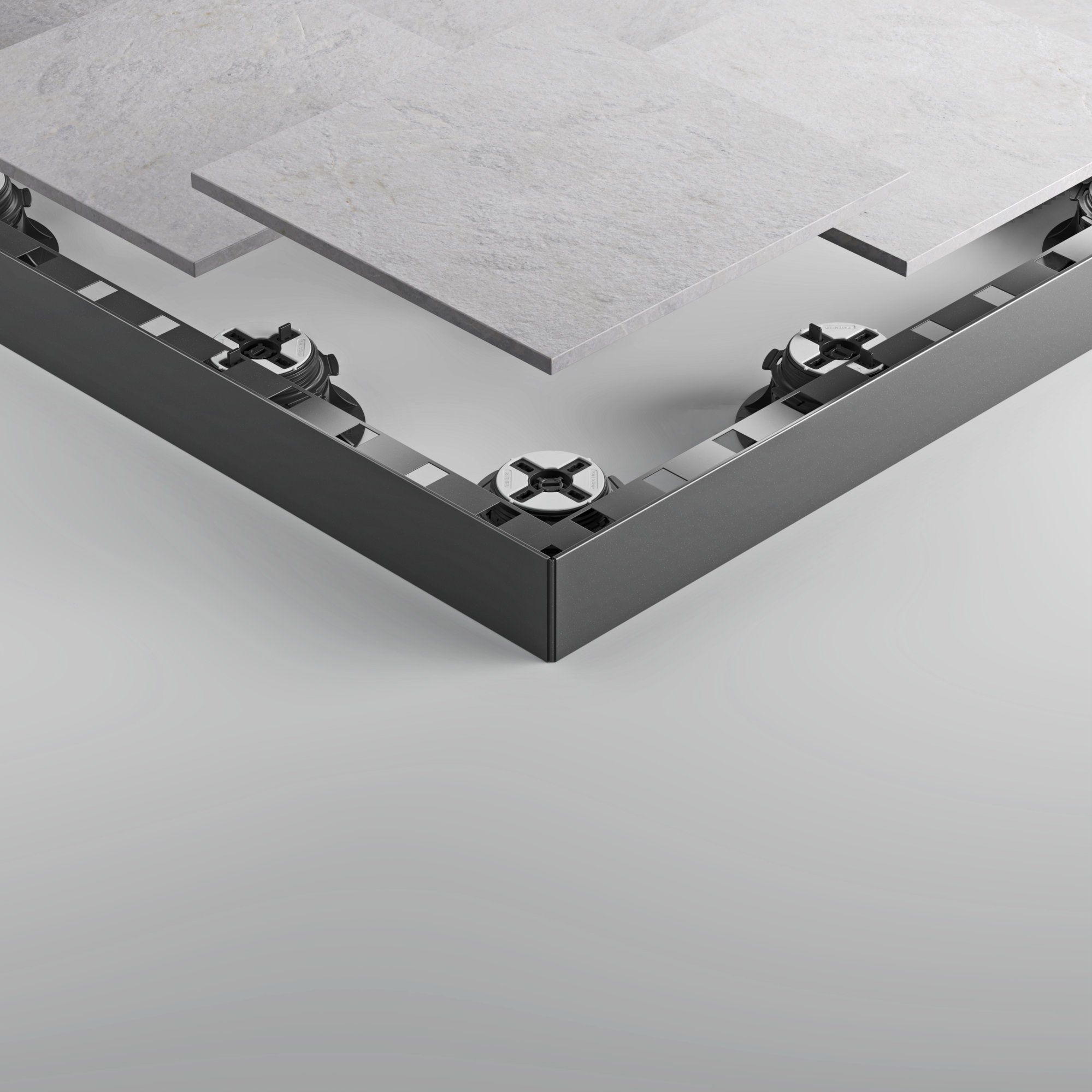 Vertical perimeter profile PEDESTAL | Vertical perimeter profile By ...