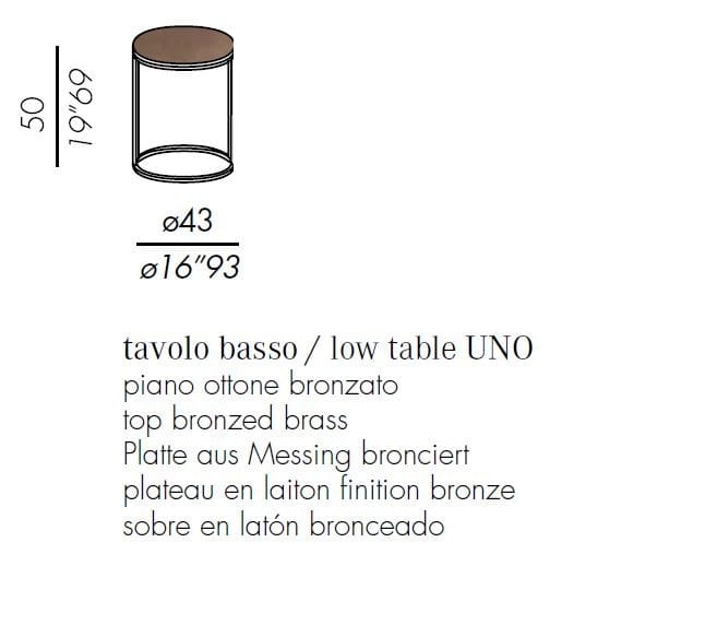 PEK 茶几 By Meridiani