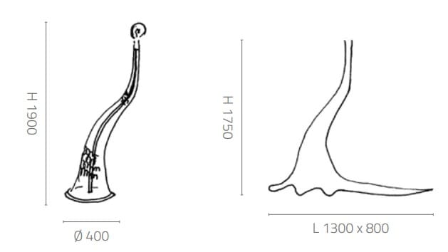 PENELOPE | 落地灯 By Fisionarte 设计师Domenico Rinaldi