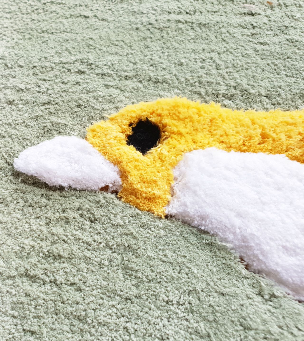 Round cotton kids rug PENGUINS Children Collection By Un Tapis à Paris