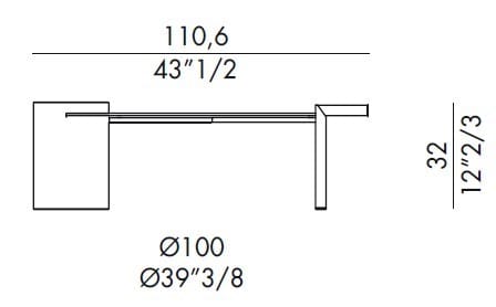 PEO LOW coffee table By EFORMA design Ollen Pal