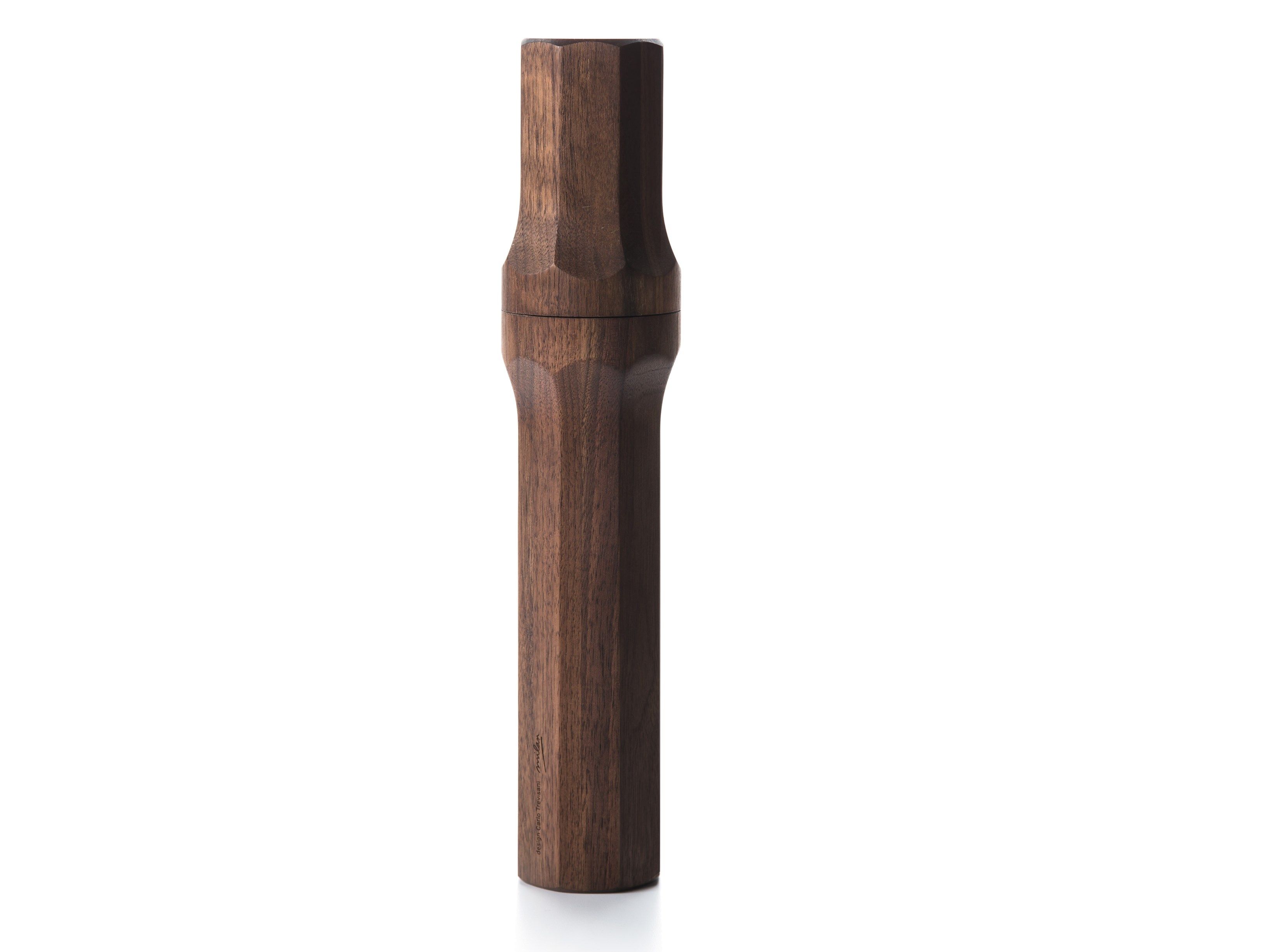 Walnut pepper grinder PEPPER MILL By Maison Milan design Carlo Trevisani