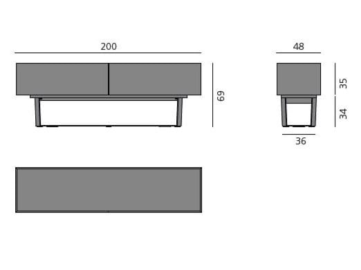 PERO | Sideboard Pero Collection By more design Gil Coste