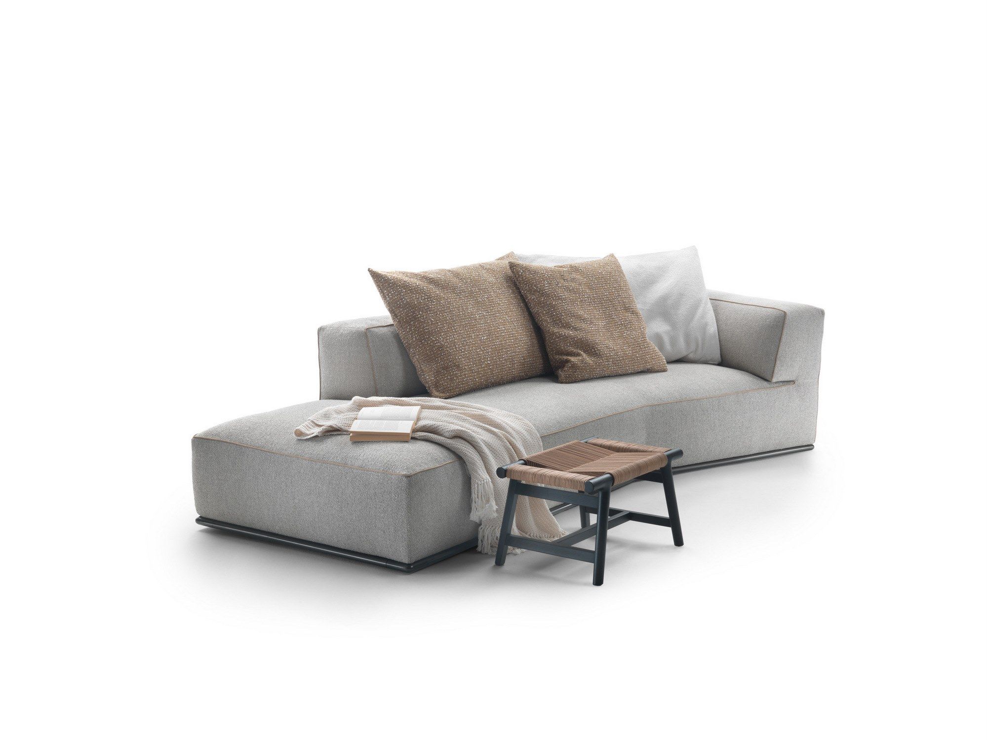 PERRY 3 seater fabric sofa By Flexform | design Antonio Citterio