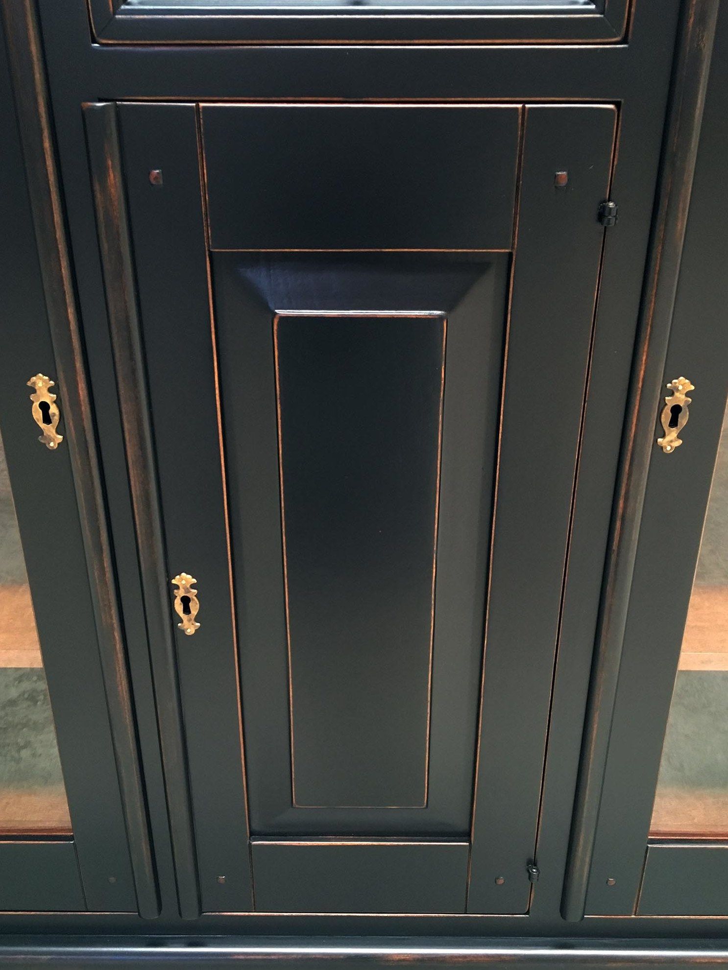 PERUGINA | Wood and glass highboard Wood and glass highboard / display ...