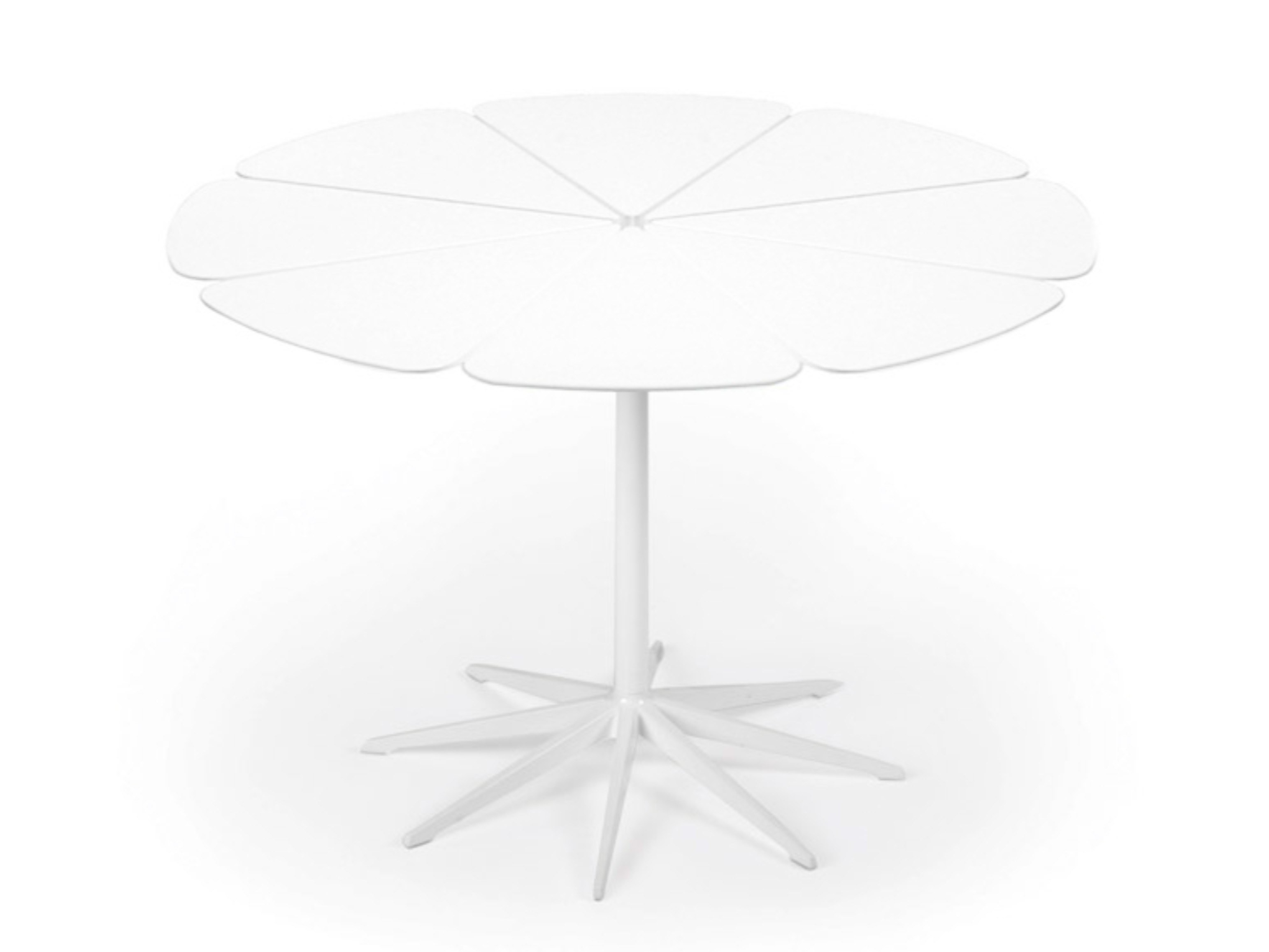 PETAL Round polyurethane table By Knoll | design Richard Schultz