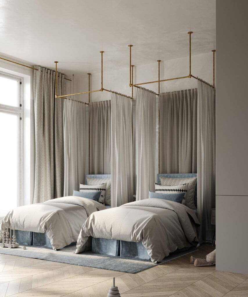 TUBE CONNECTING SYSTEM Bed By P&G KONZEPT