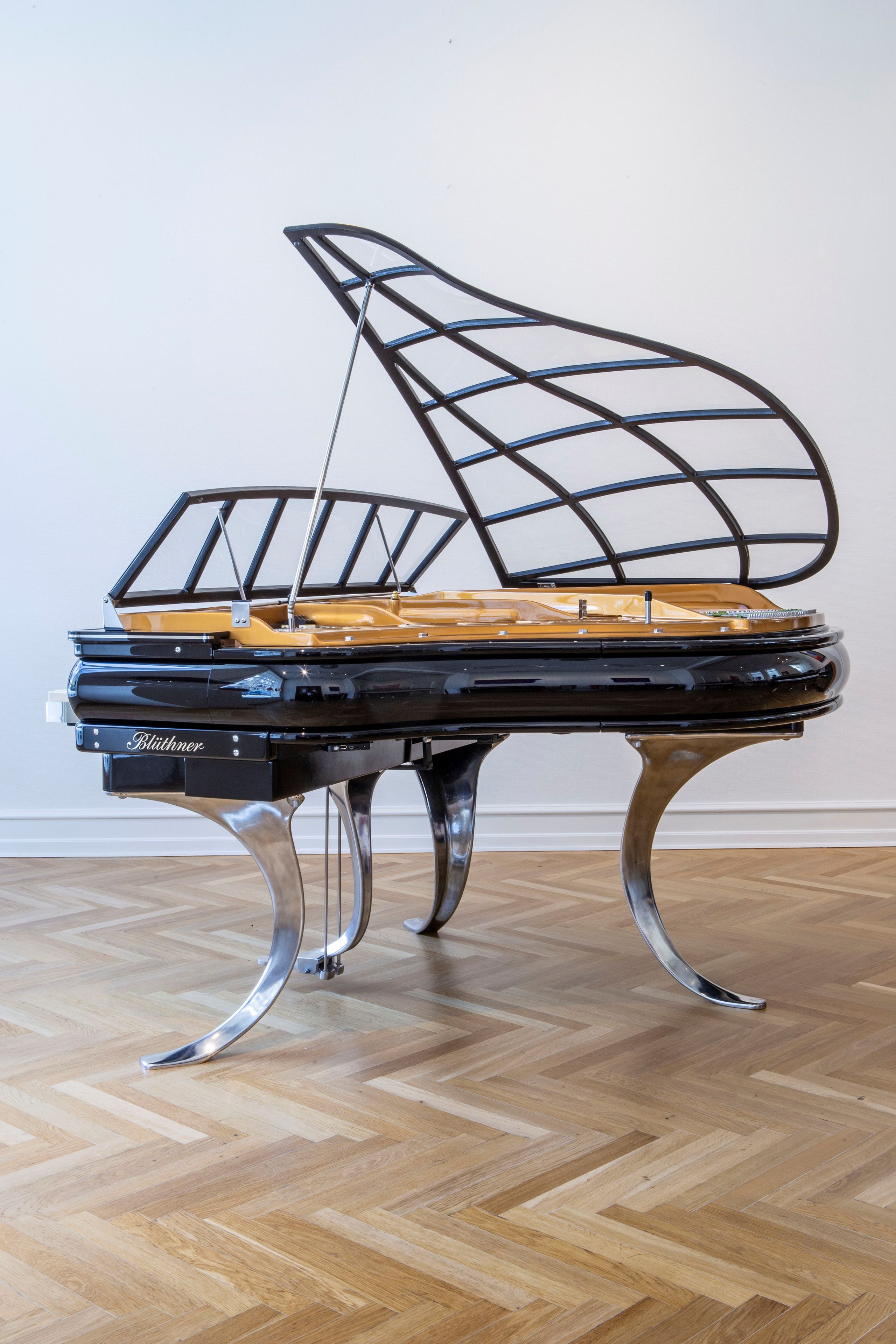 Pianoforte in metallo e legno PH GRAND PIANO AVANTGARDE - PH Furniture ...