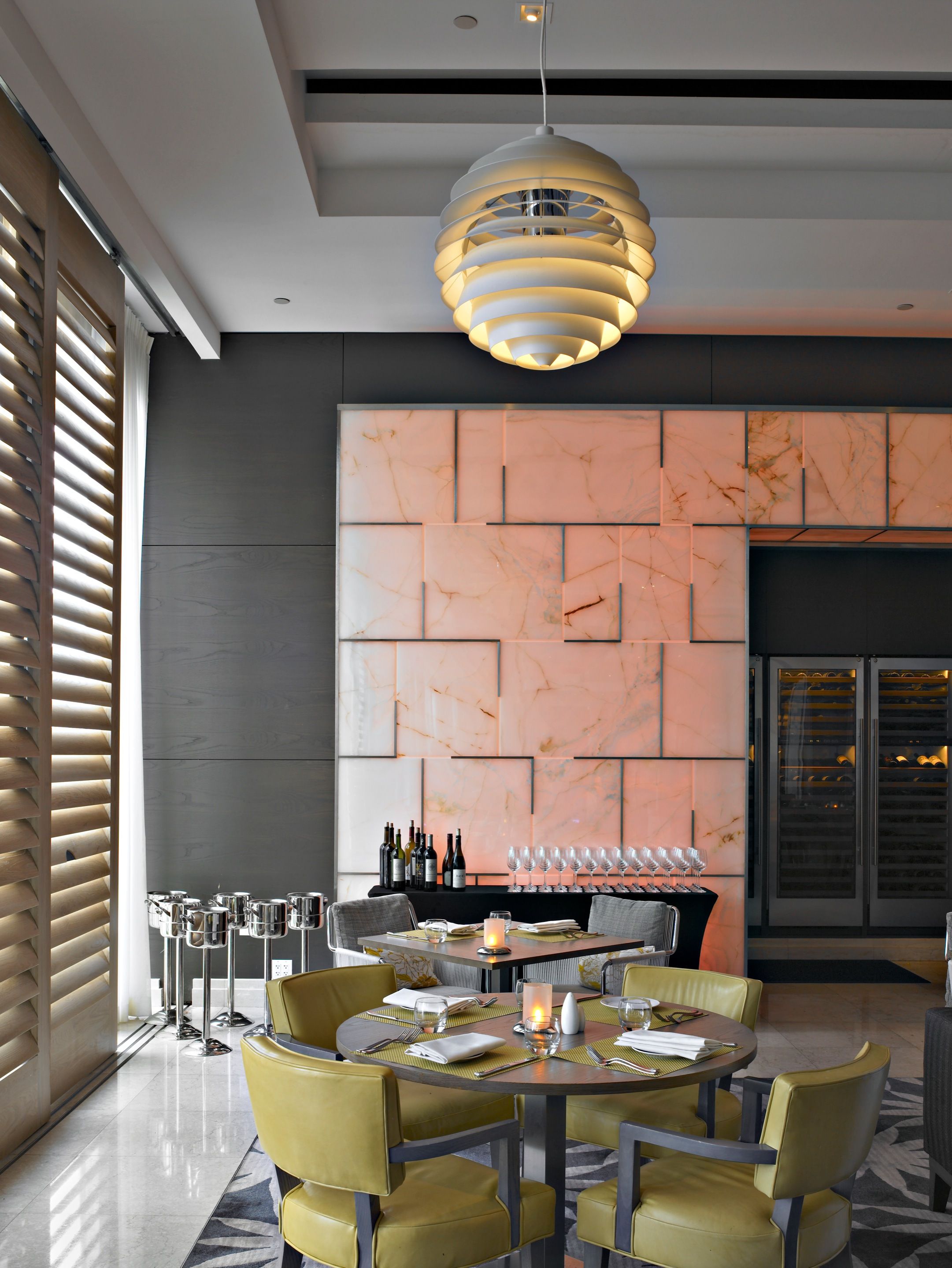 PH LOUVRE LED aluminium pendant lamp By Louis Poulsen