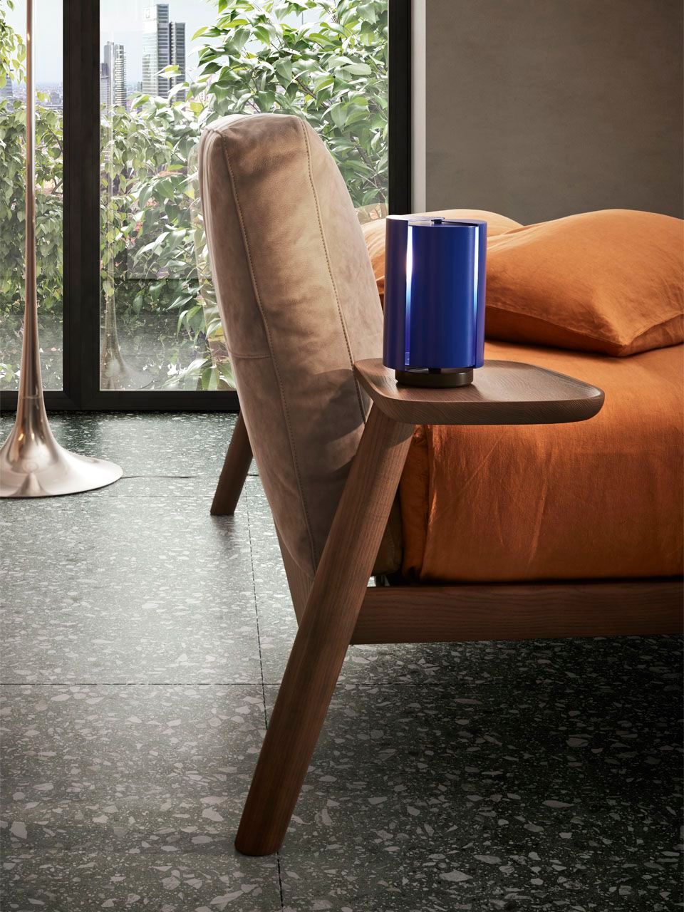 DIONISO Solid wood bed with integrated nightstands By PIANCA | design ...