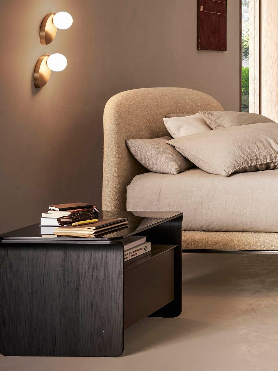 NOTA Bedside table By Pianca | design Philippe Tabet