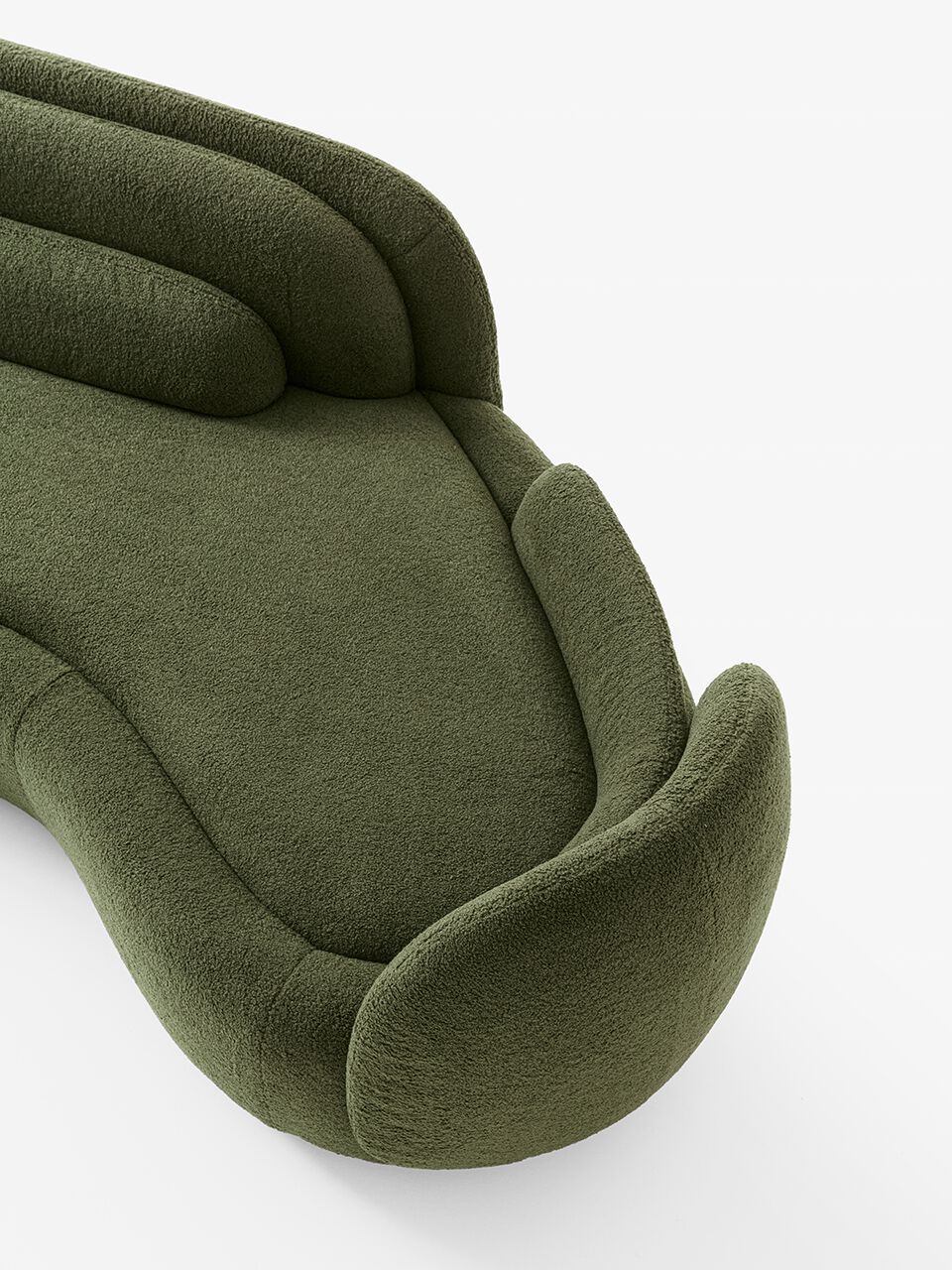 PEONIA 4 seater fabric sofa By Pianca