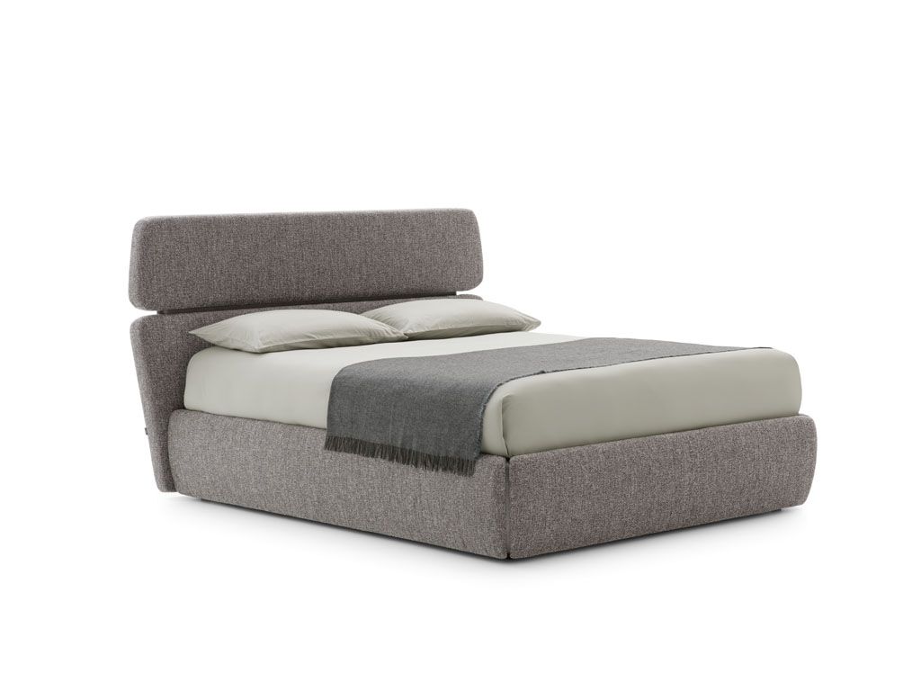 RIALTO Fabric double bed with high headboard By PIANCA | design ...