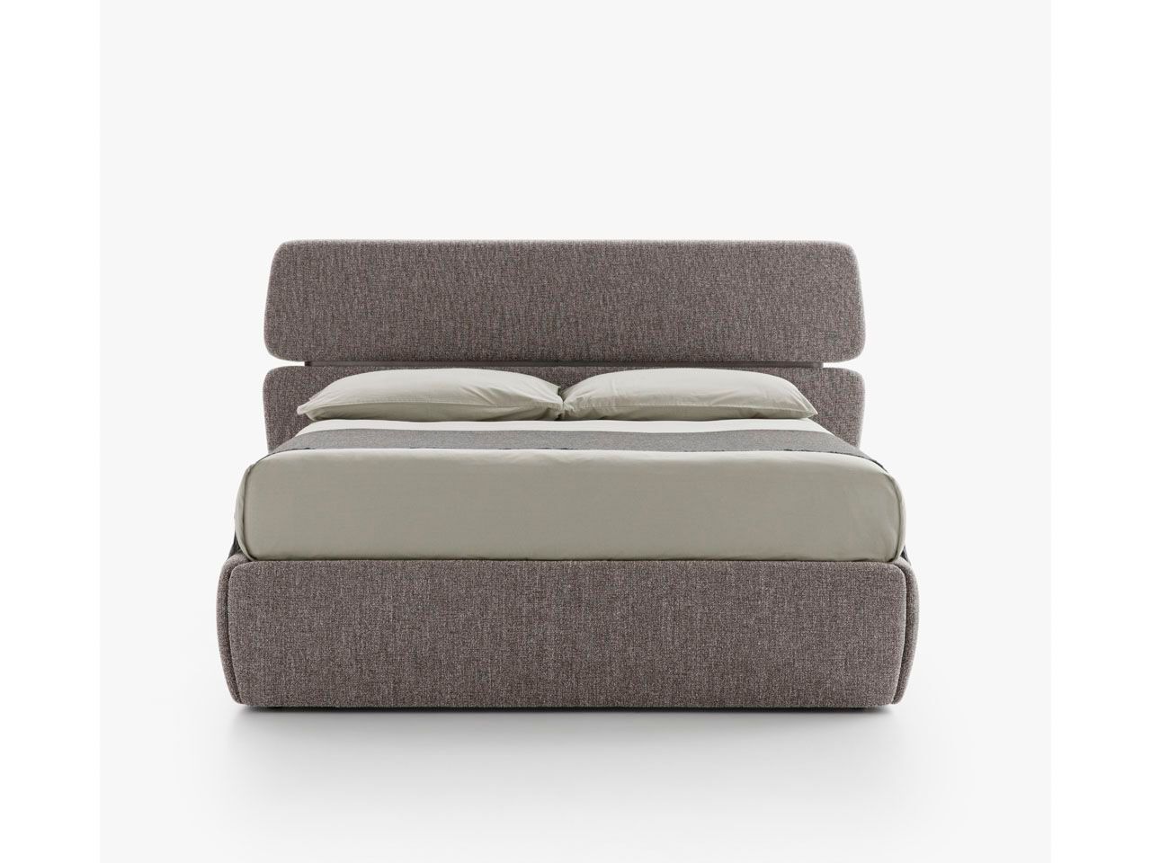 RIALTO Fabric double bed with high headboard By Pianca | design ...