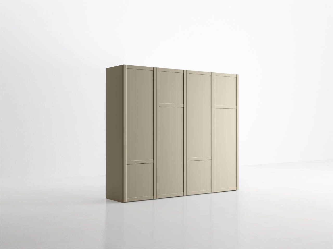 VERONA Wooden wardrobe with sliding doors By Pianca | design Calvi ...