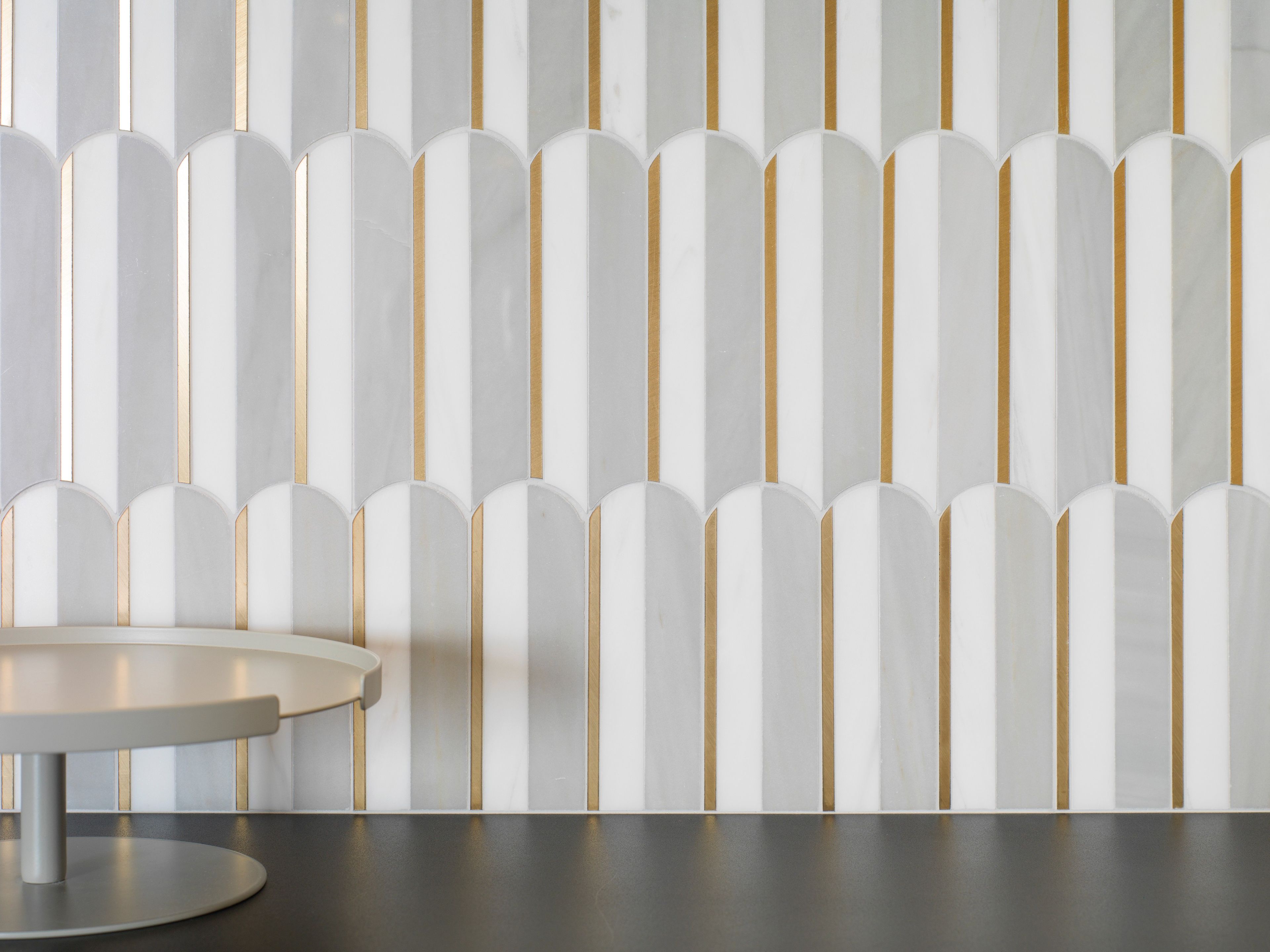 Natural stone and metal mosaic PIANO By L'ANTIC COLONIAL