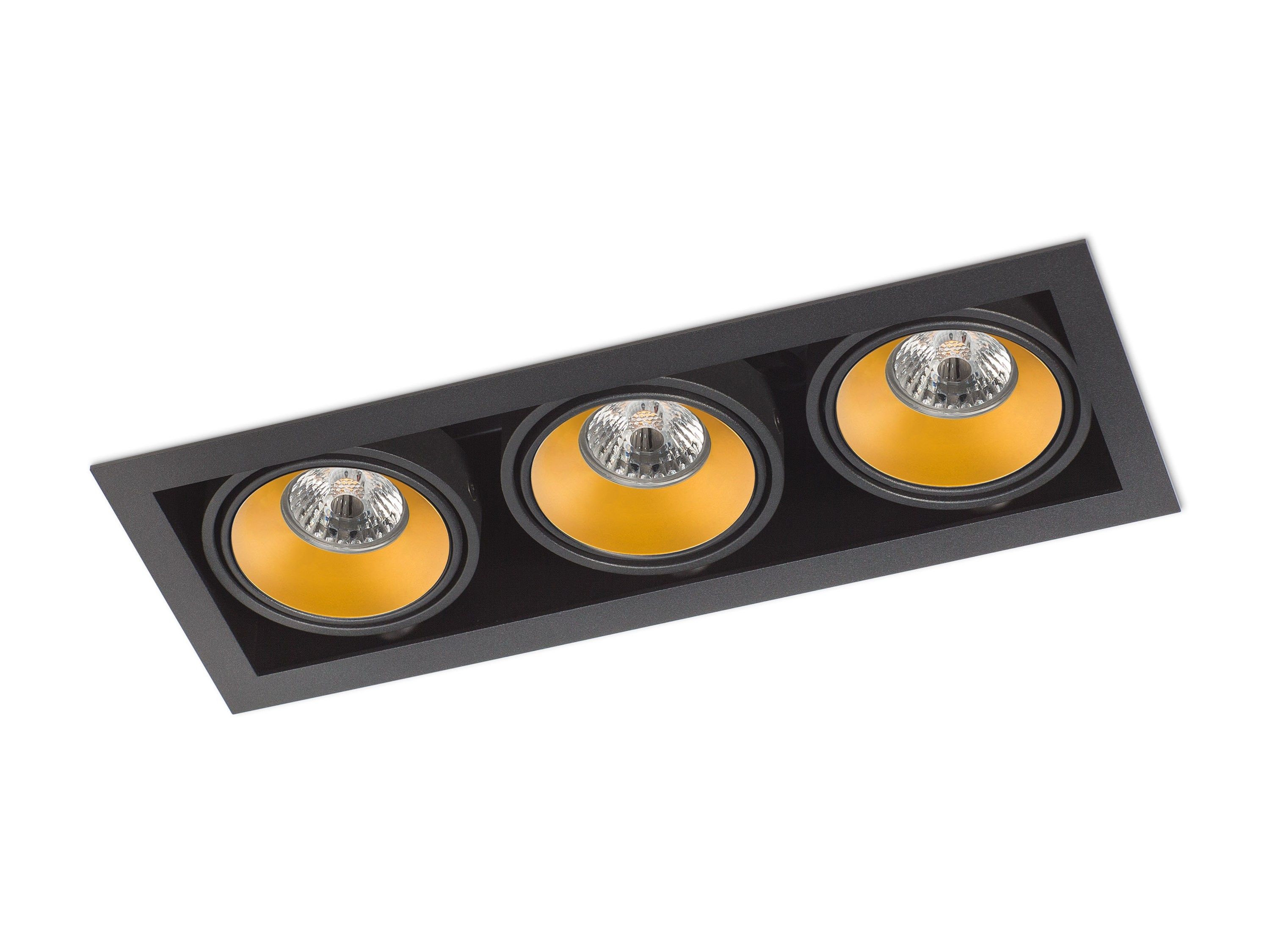 Ceiling recessed spotlight PICCOLO FRAME TRIPLE By Orbit