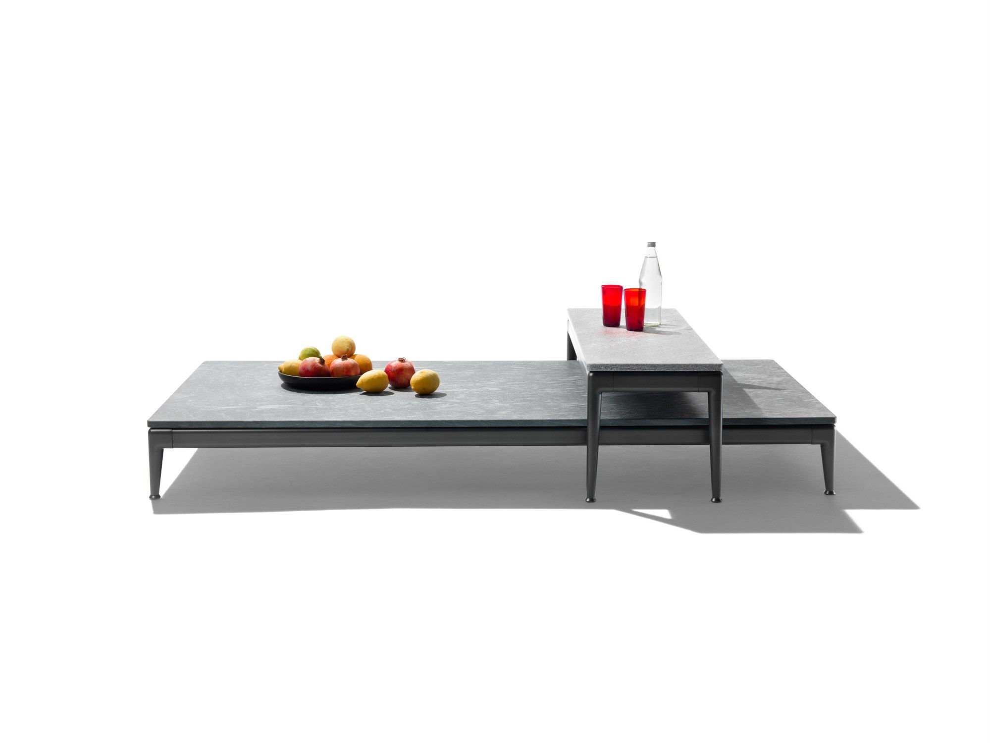 Tavolino rettangolare in pietra PICO OUTDOOR - Flexform - Edilportale