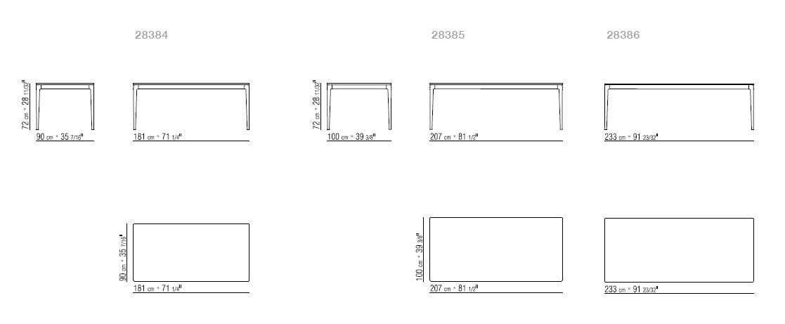 PICO | Table Pico Collection By Flexform