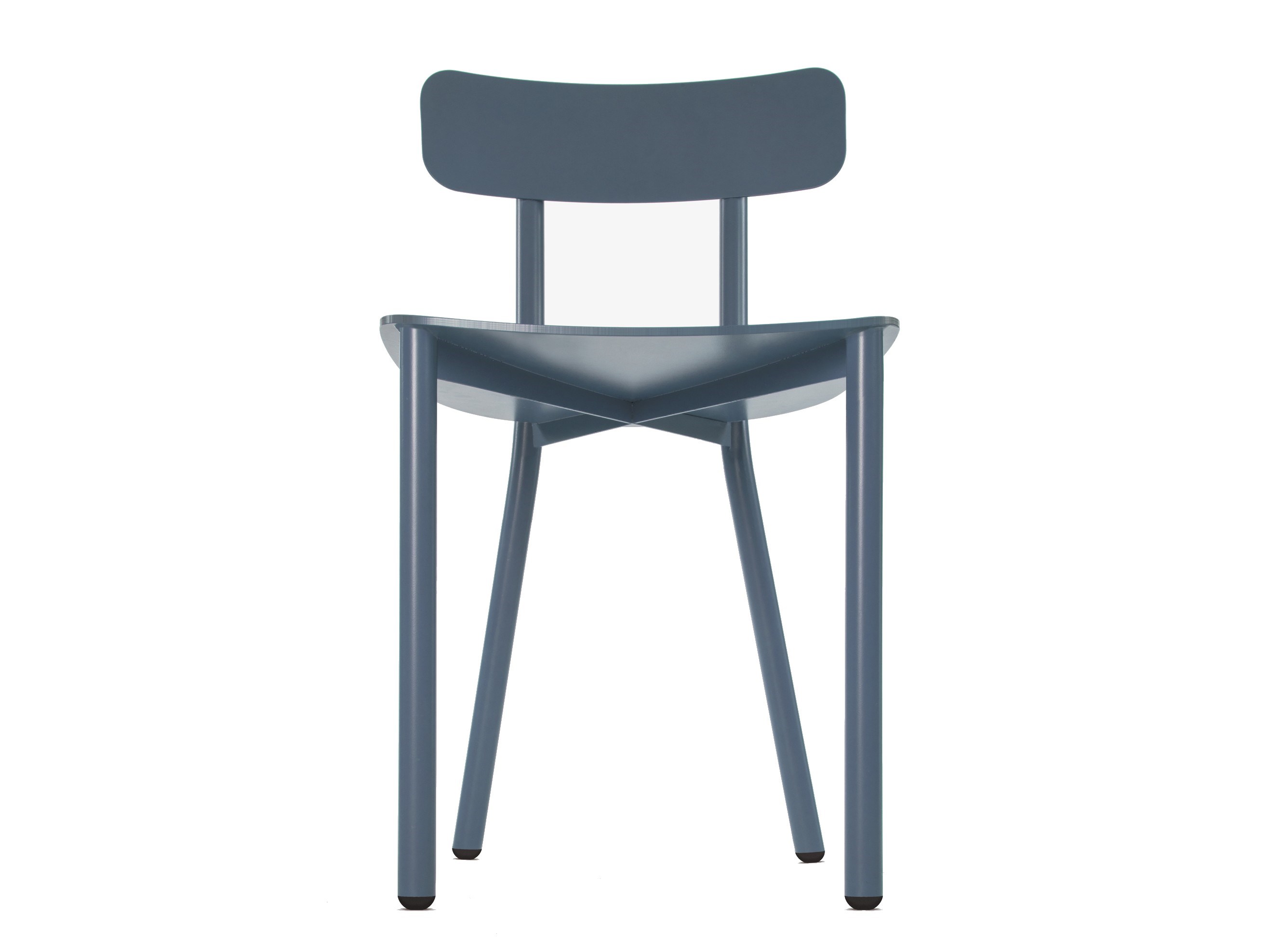 PICTO Silla de aluminio con respaldo abierto By STIP | design Elia Mangia