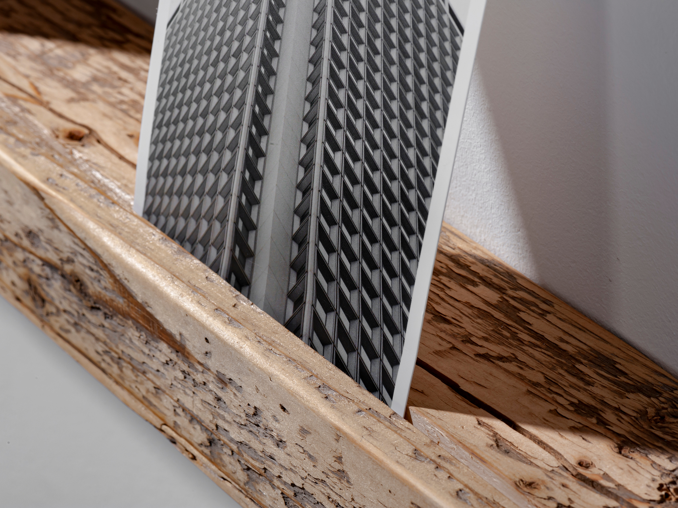 RECLAIMED WOOD PICTURE LEDGE #02 Estante By weld & co