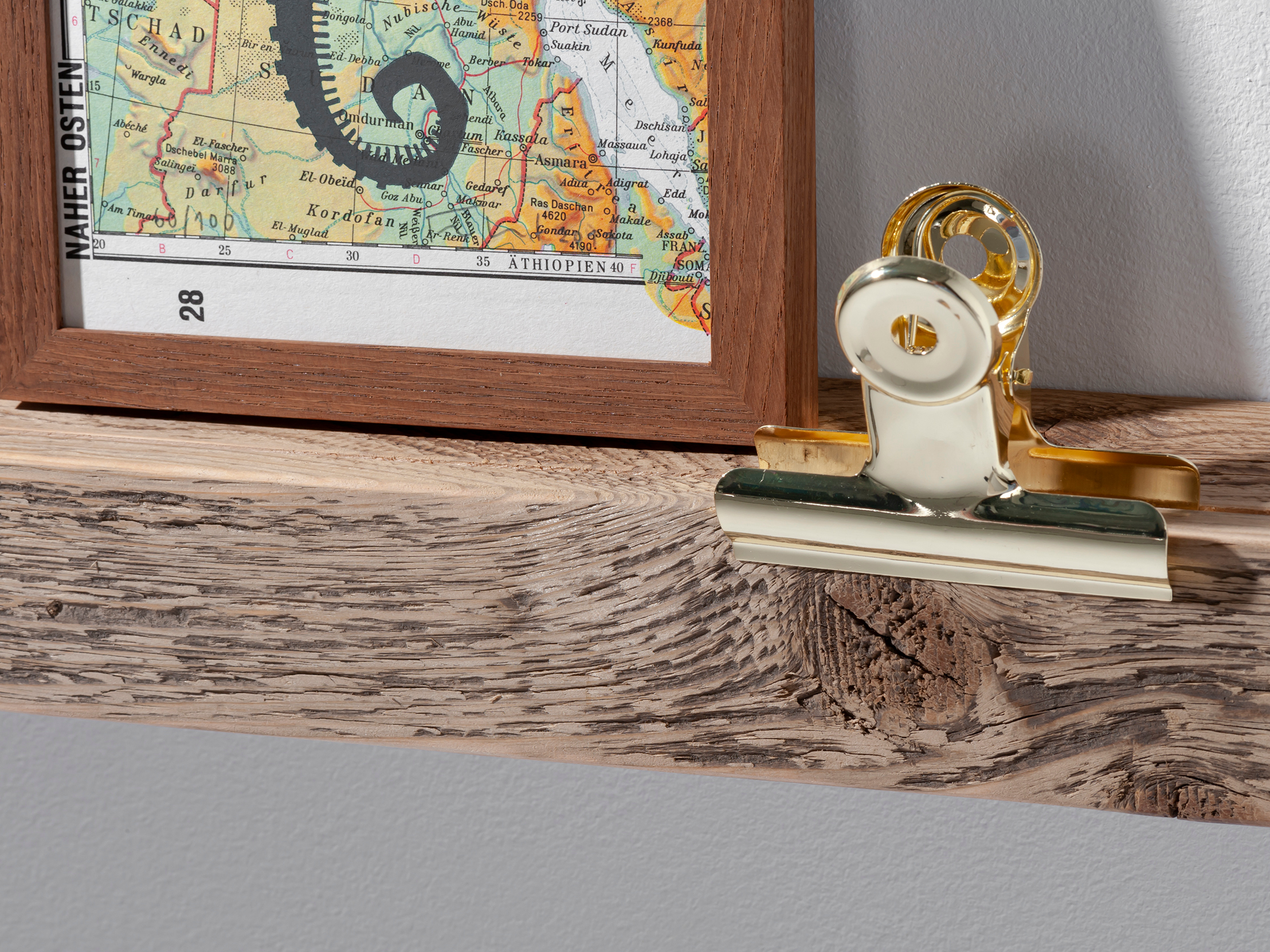 RECLAIMED WOOD PICTURE LEDGE #02 Estante By weld & co