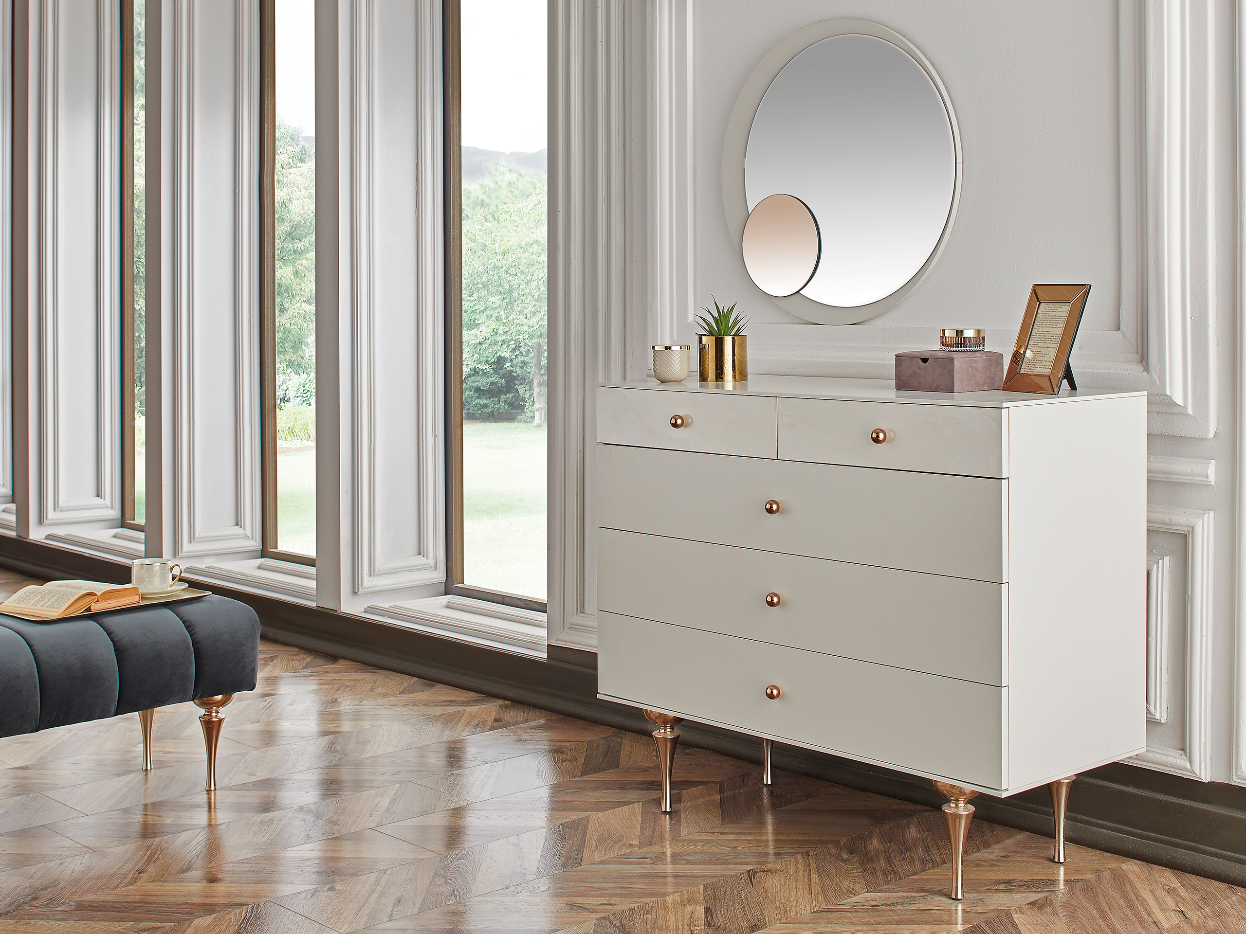 PIEDRA | Chest of drawers Piedra Collection By Enza Home