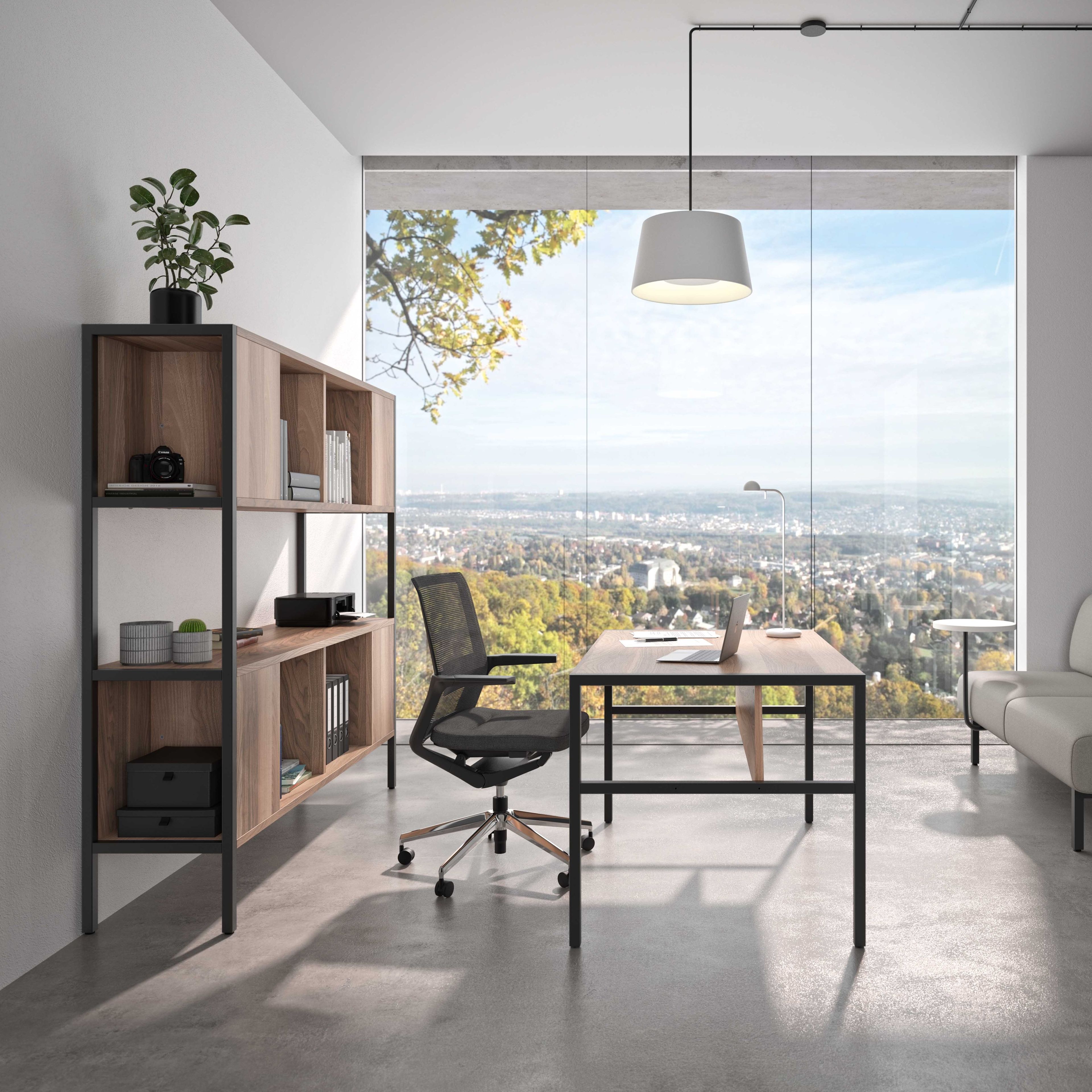 PIEM Open freestanding wooden office shelving By Ofifran | design ...