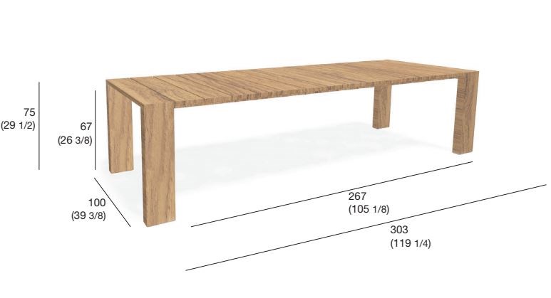 PIER | Rectangular table Pier Collection By RODA design Rodolfo Dordoni