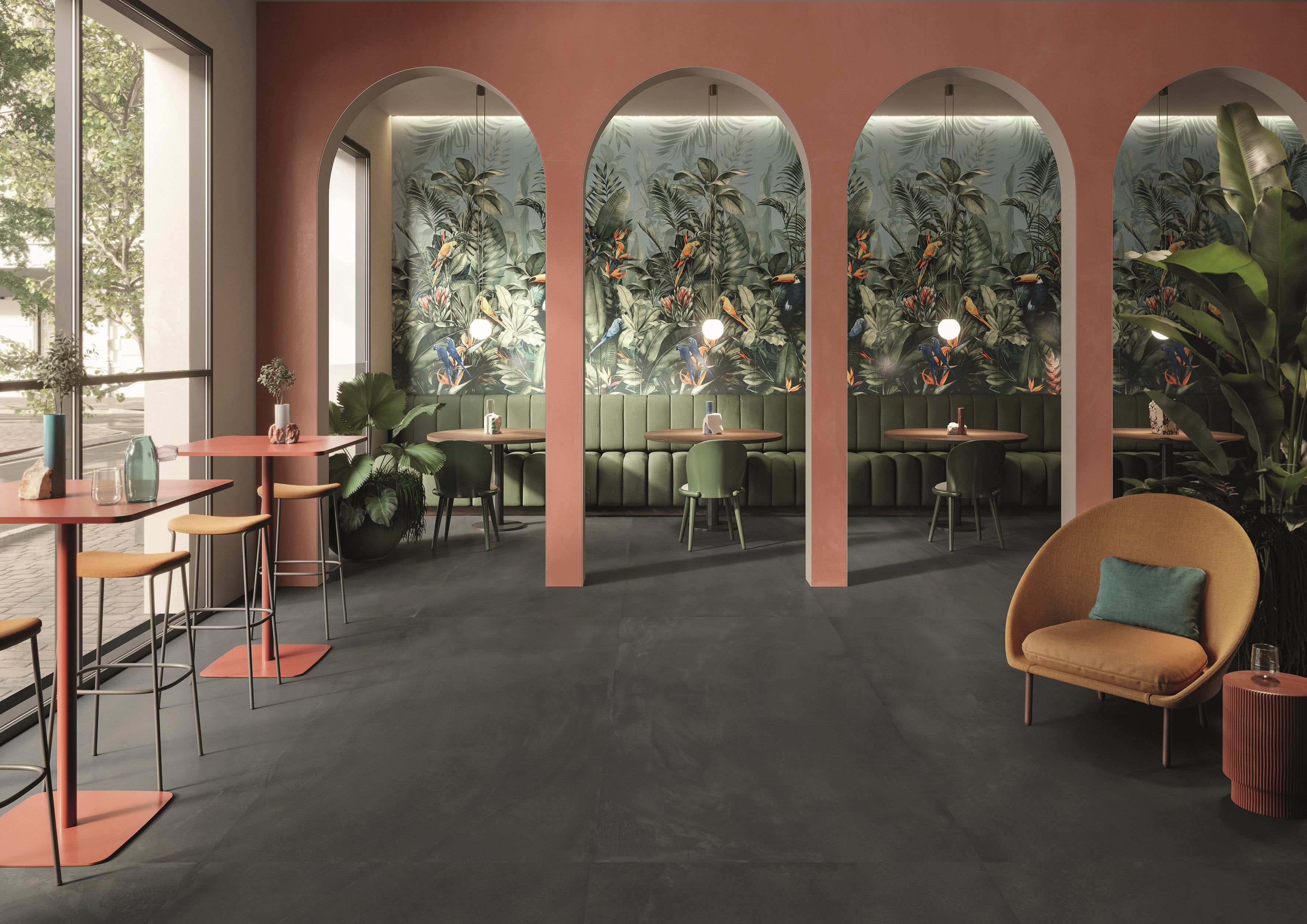 PIGMENTO AMARANTO outdoor floor tiles By Ergon
