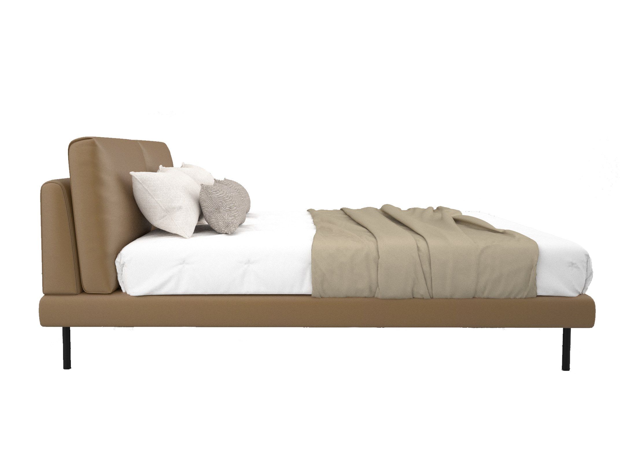 PILLOW Upholstered double bed By grado design